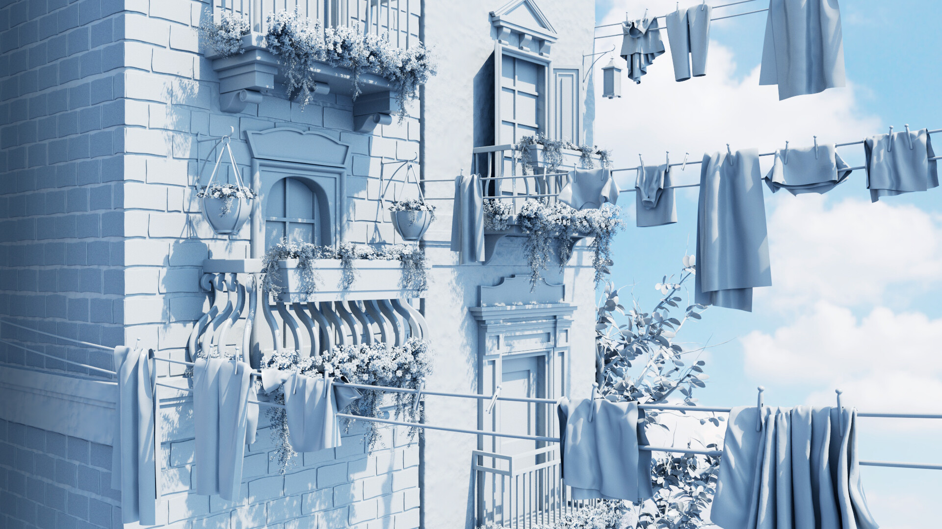 ArtStation - Balcony