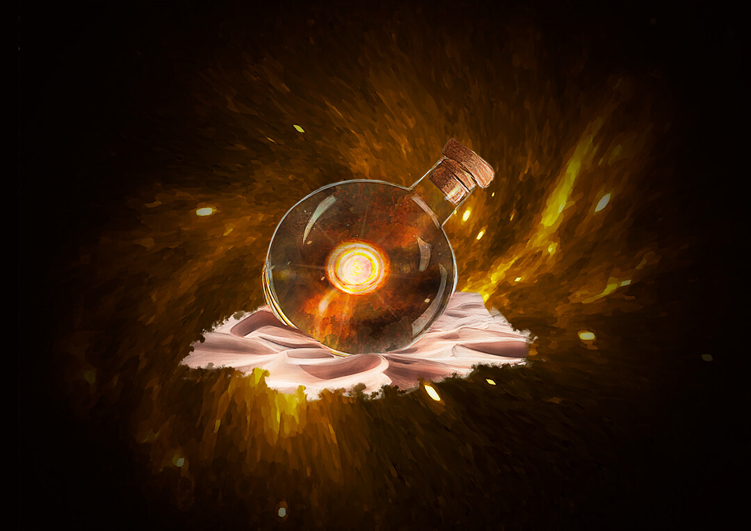 ArtStation - Potion - Art for Card Game