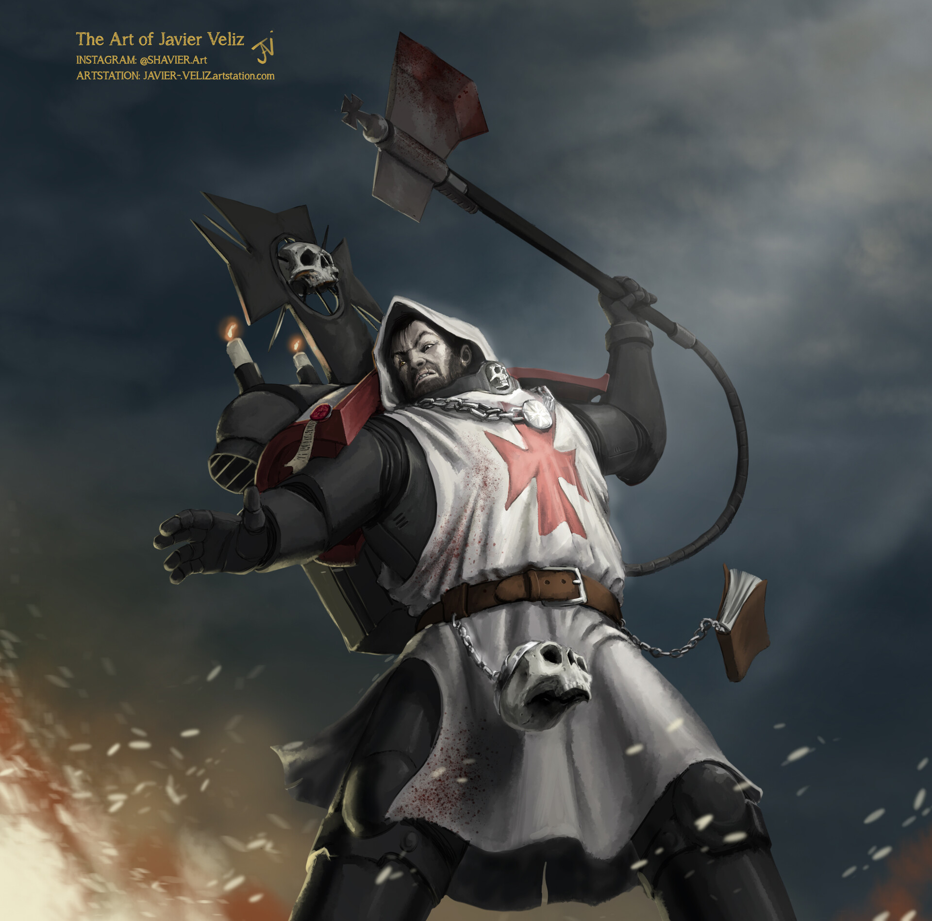 ArtStation - Black Templar WH40K