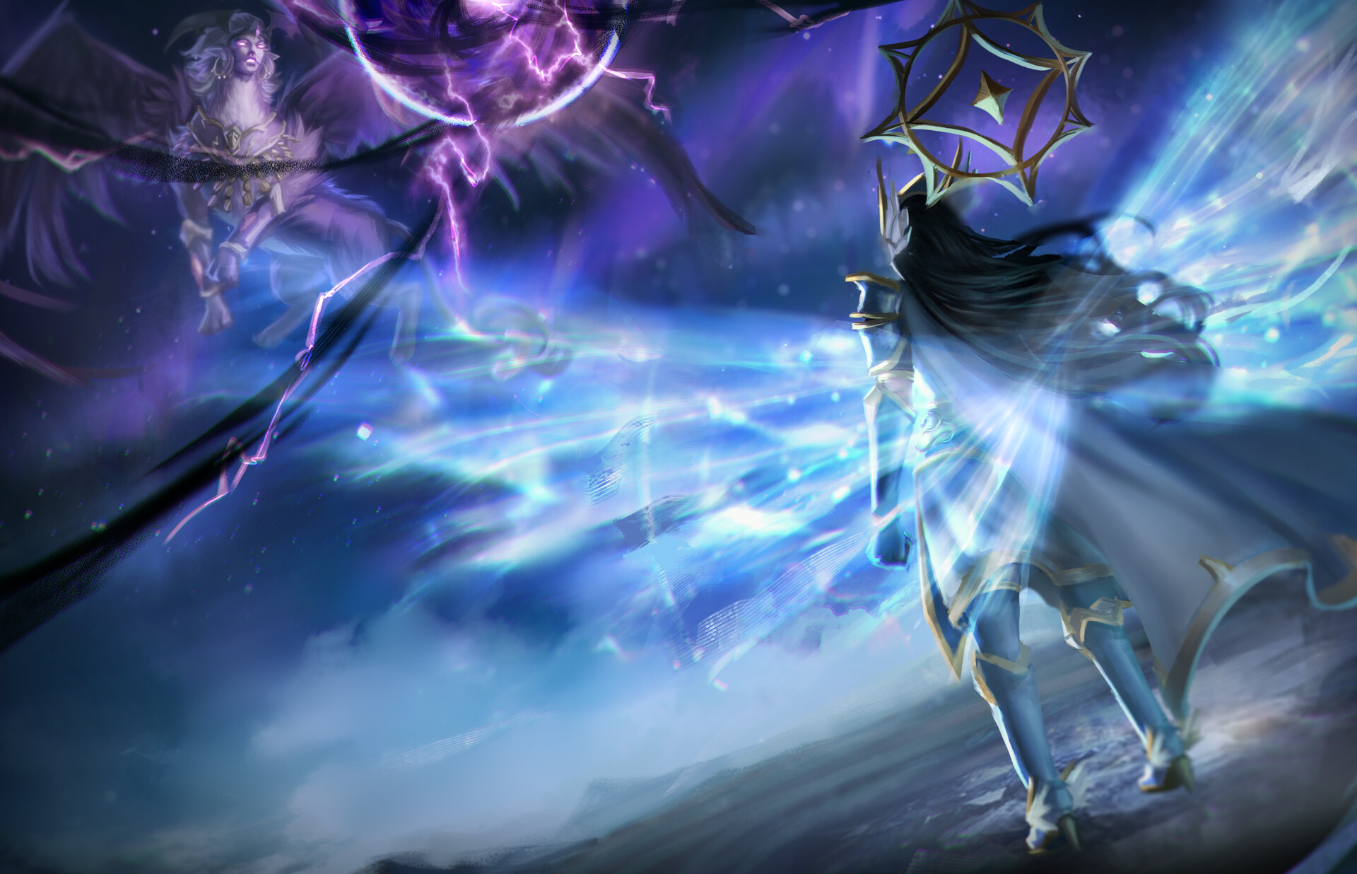 ArtStation - Battle in the abyss