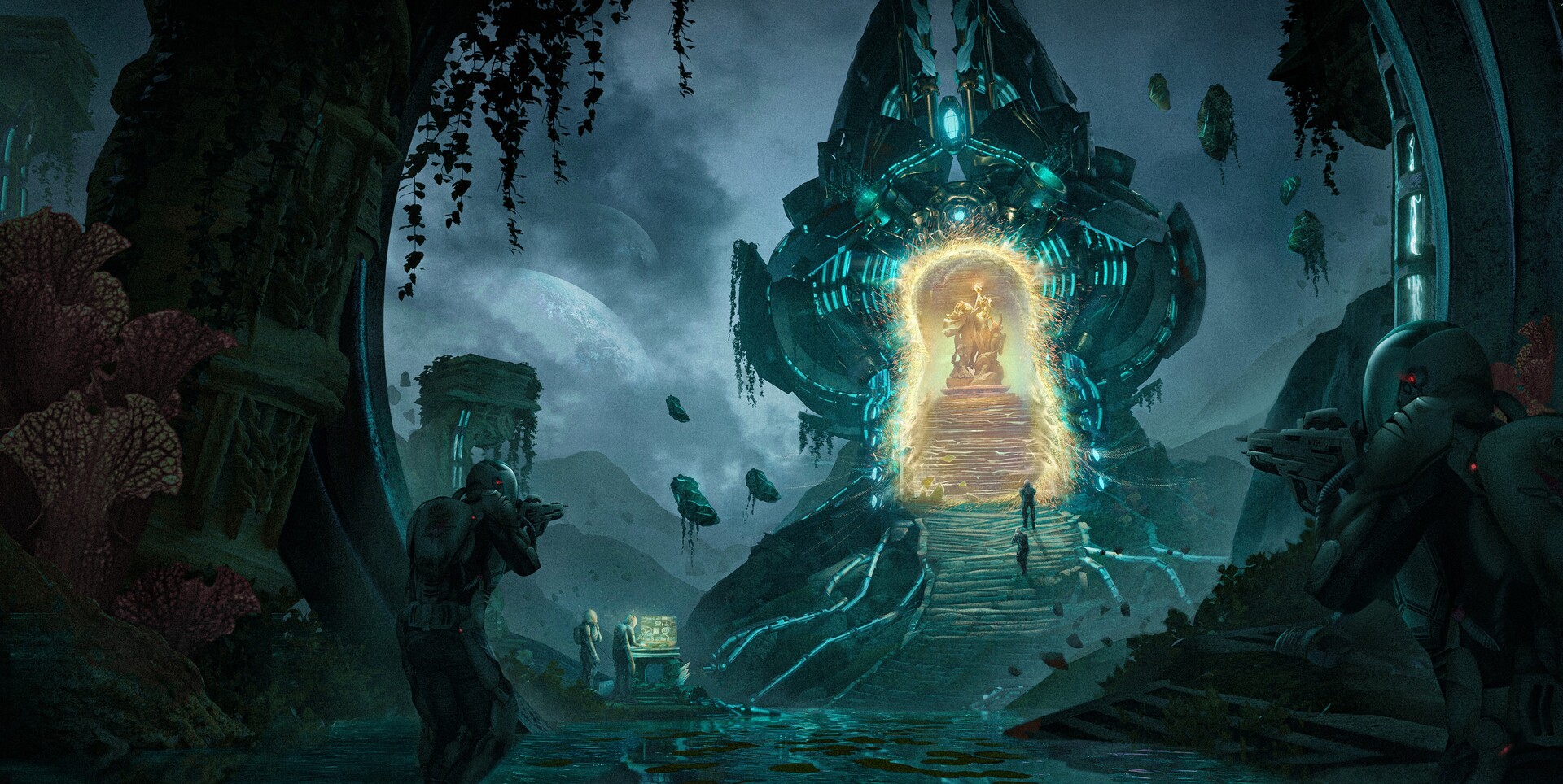 ArtStation - Alien Dimensional Gate