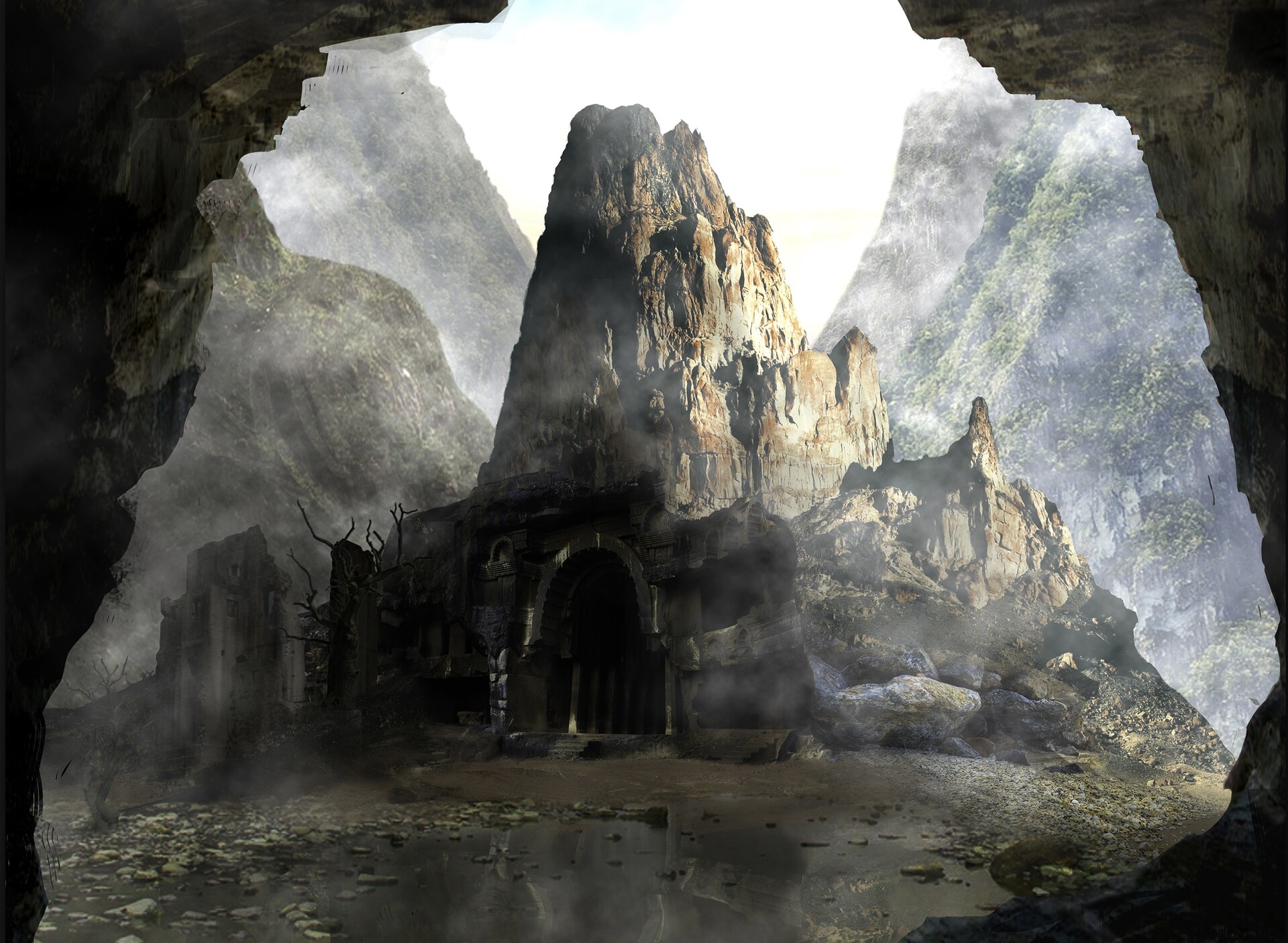 ArtStation - Hidden Cave