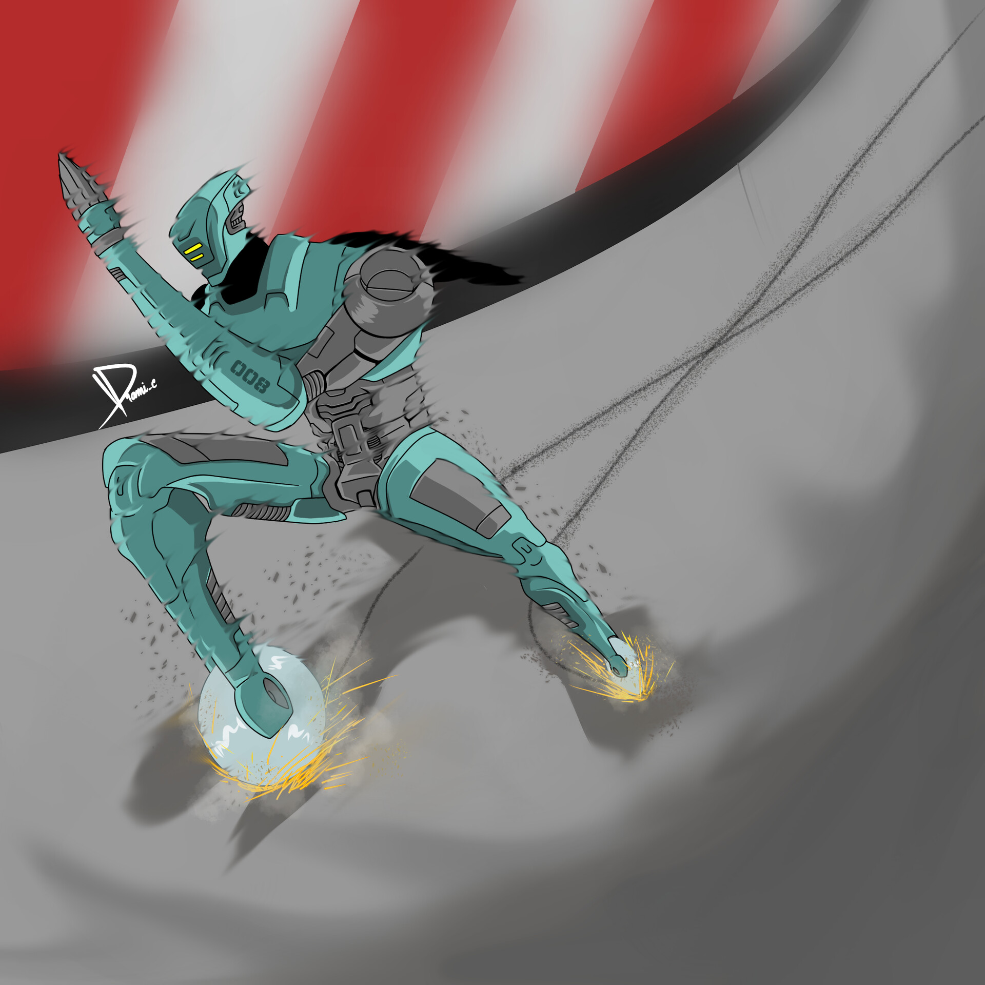 ArtStation - 008: Roll-a-Blade