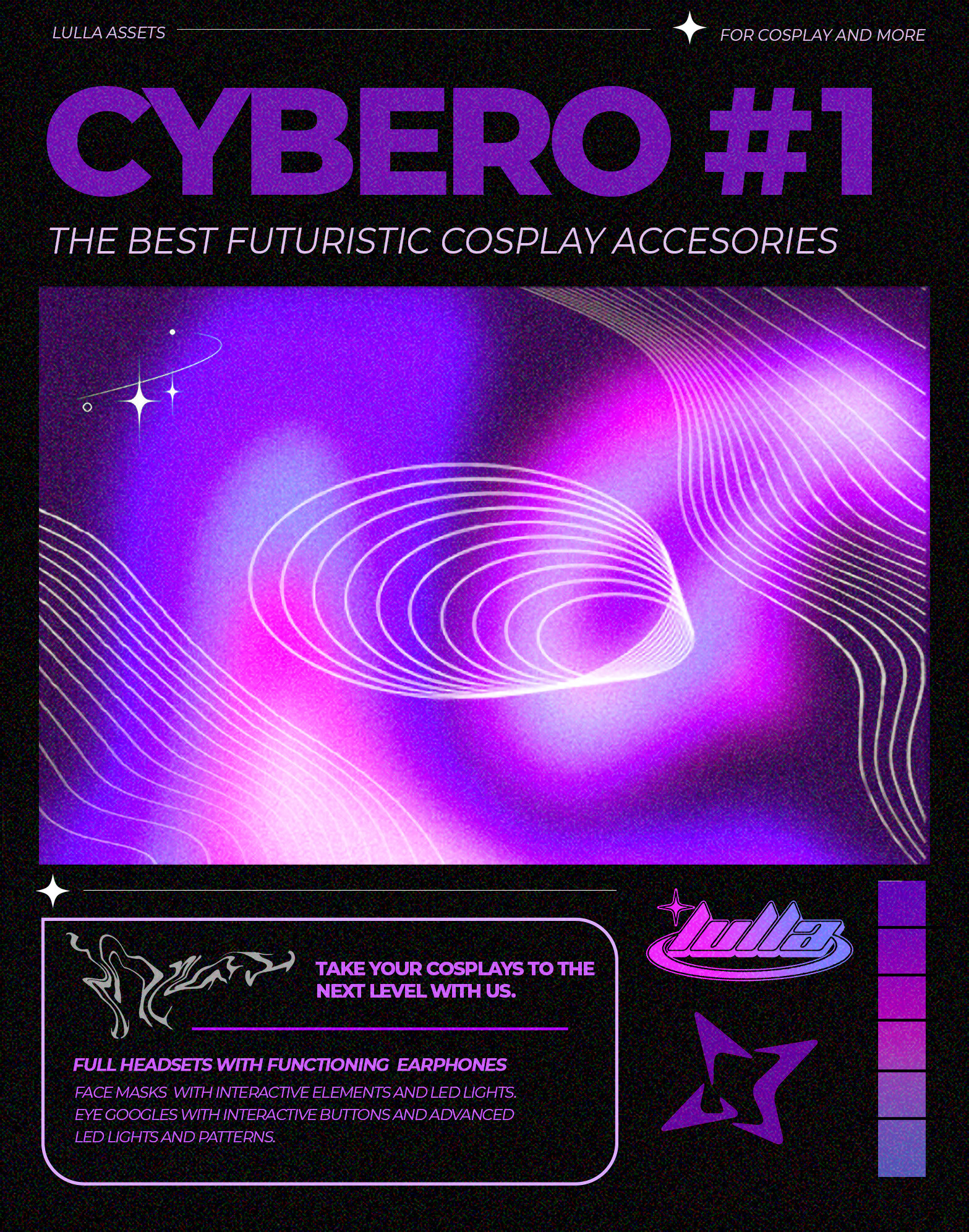 ArtStation - CYBERO #1 poster Lulla