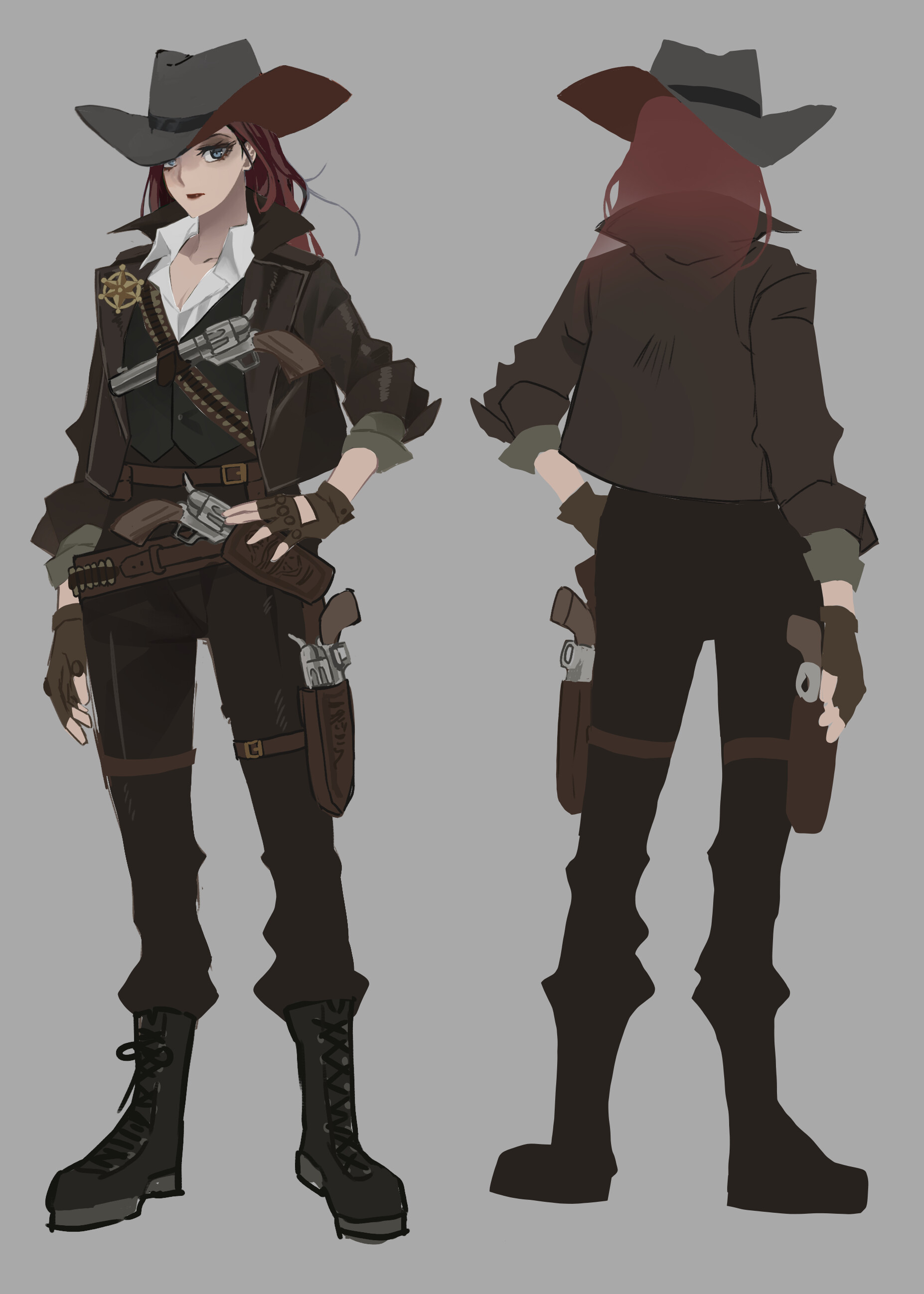 ArtStation - Female Ranger (outsourced work)