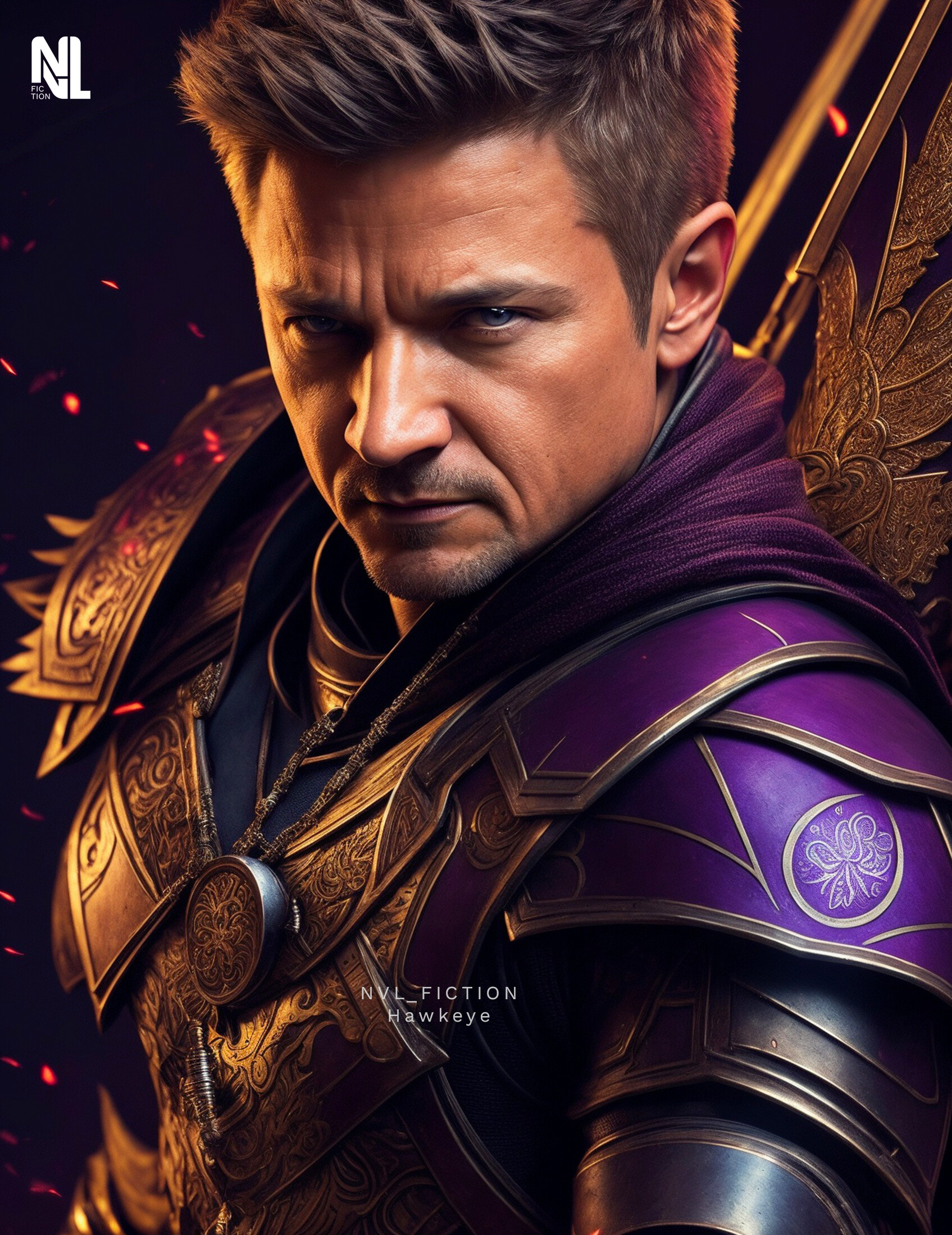 ArtStation - Hawkeye with a dynasty outfit