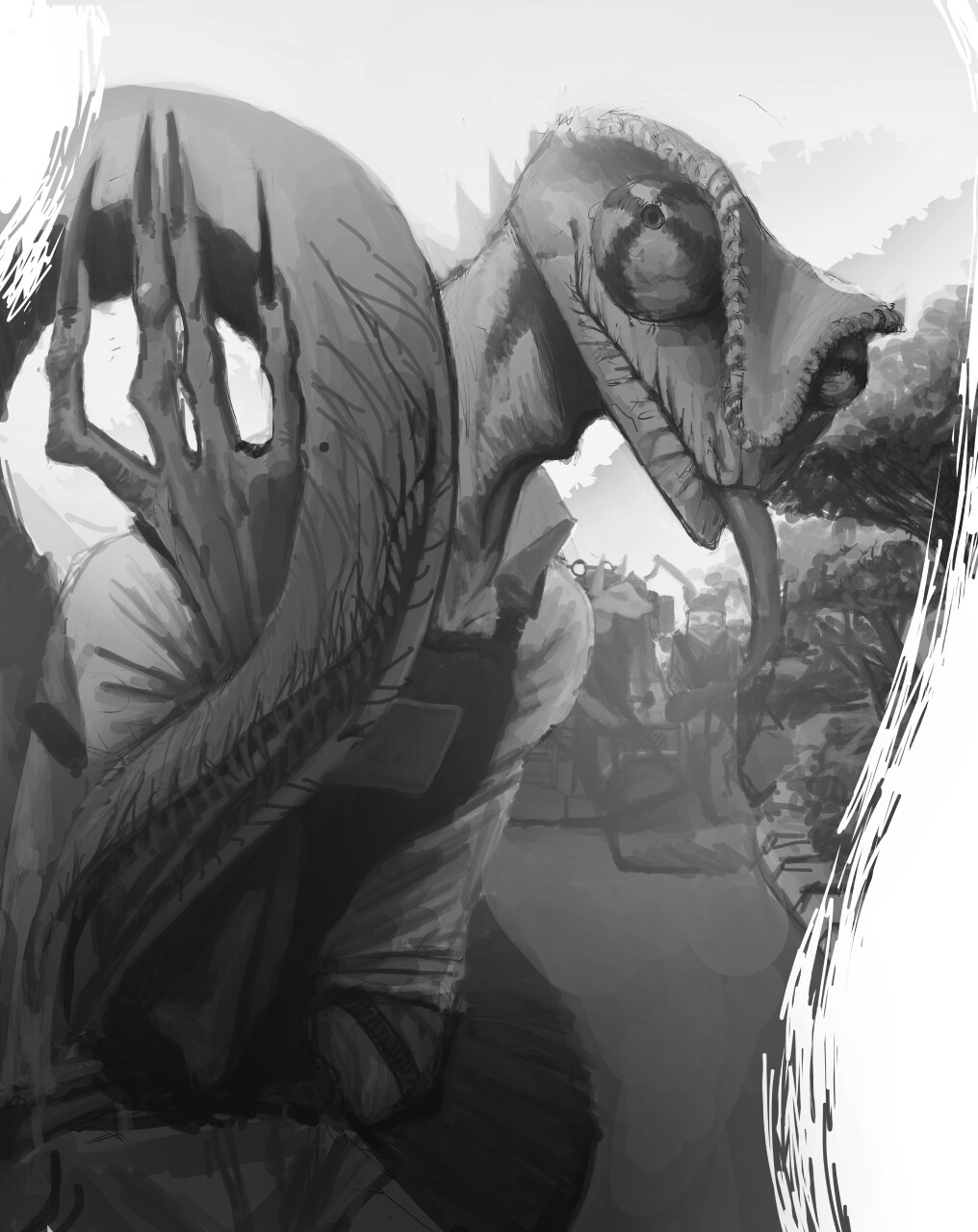 Kam Paradoxia - Legend of Ahya - Interior Art (collection)