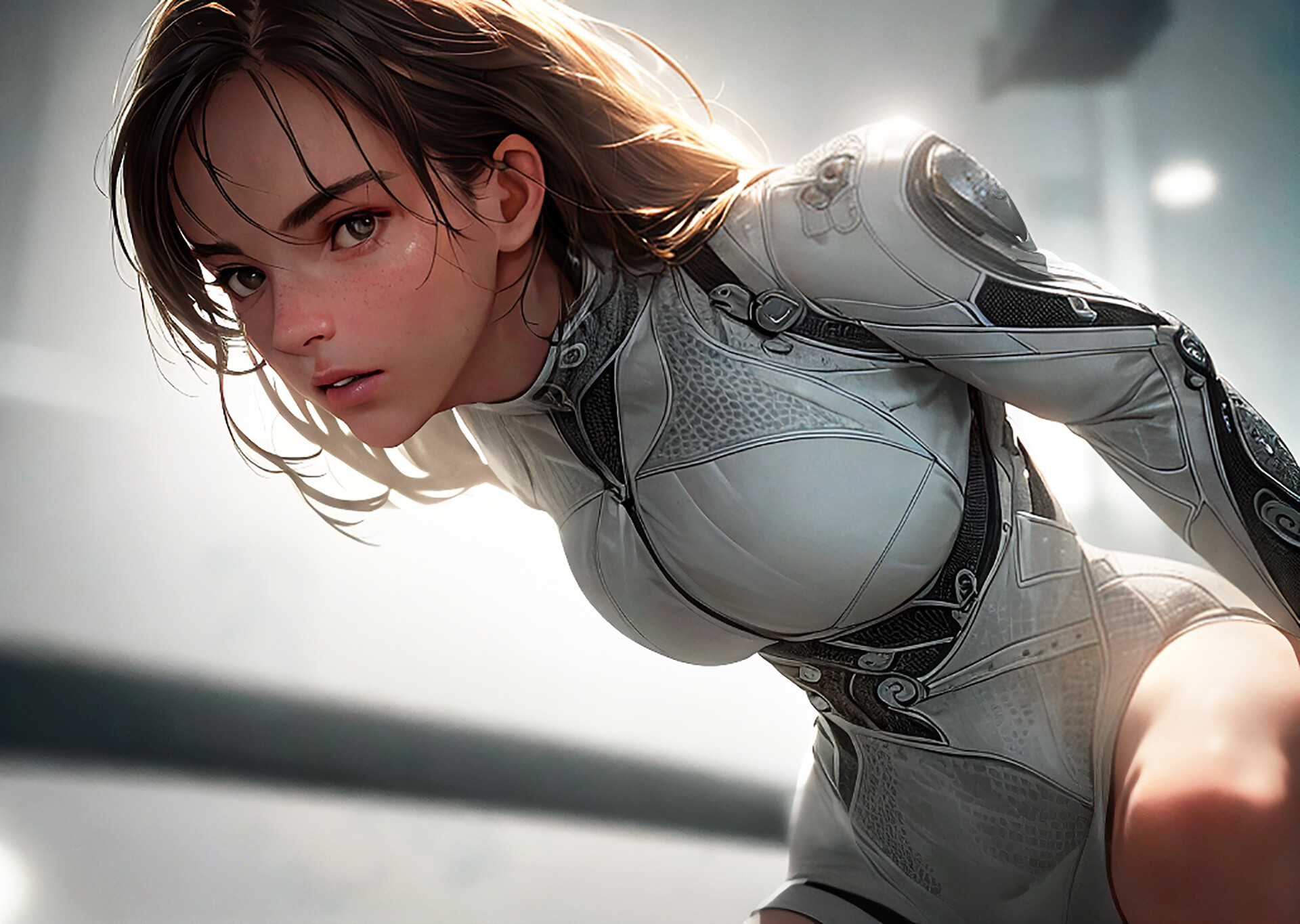 ArtStation - SF Girl