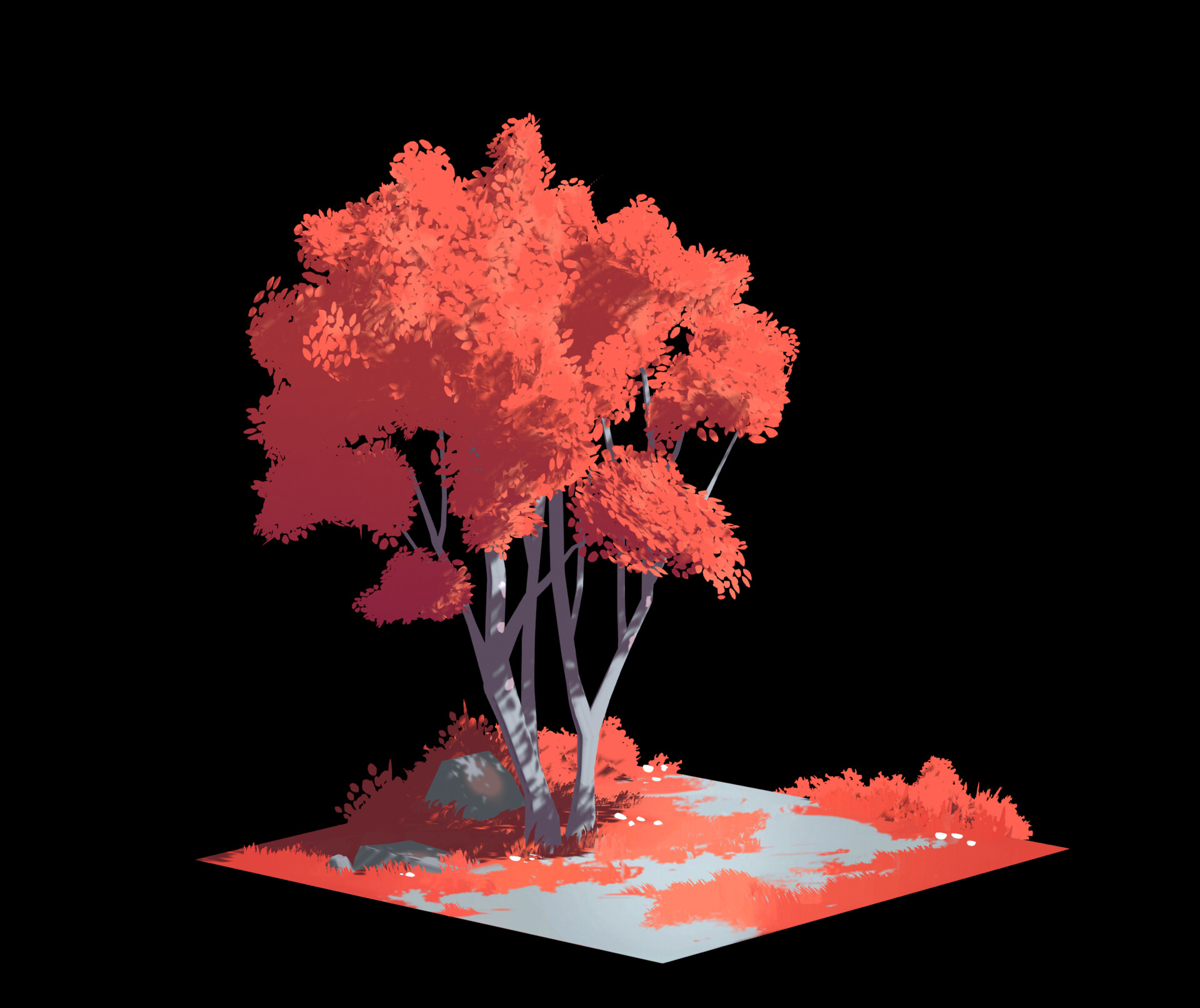 Maciej Hernik - Red Tree Diorama