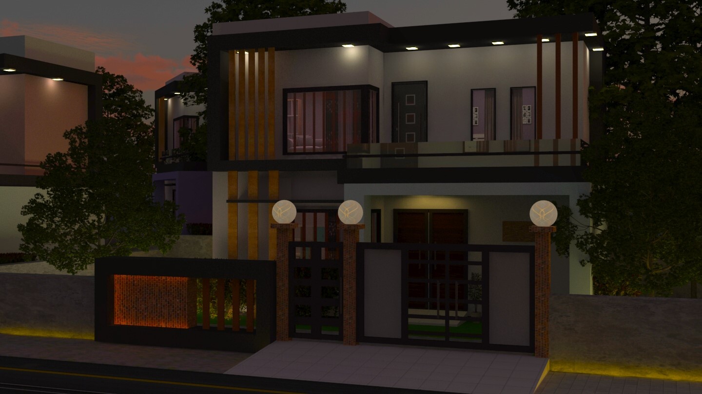 ArtStation - exterior modeling 3d