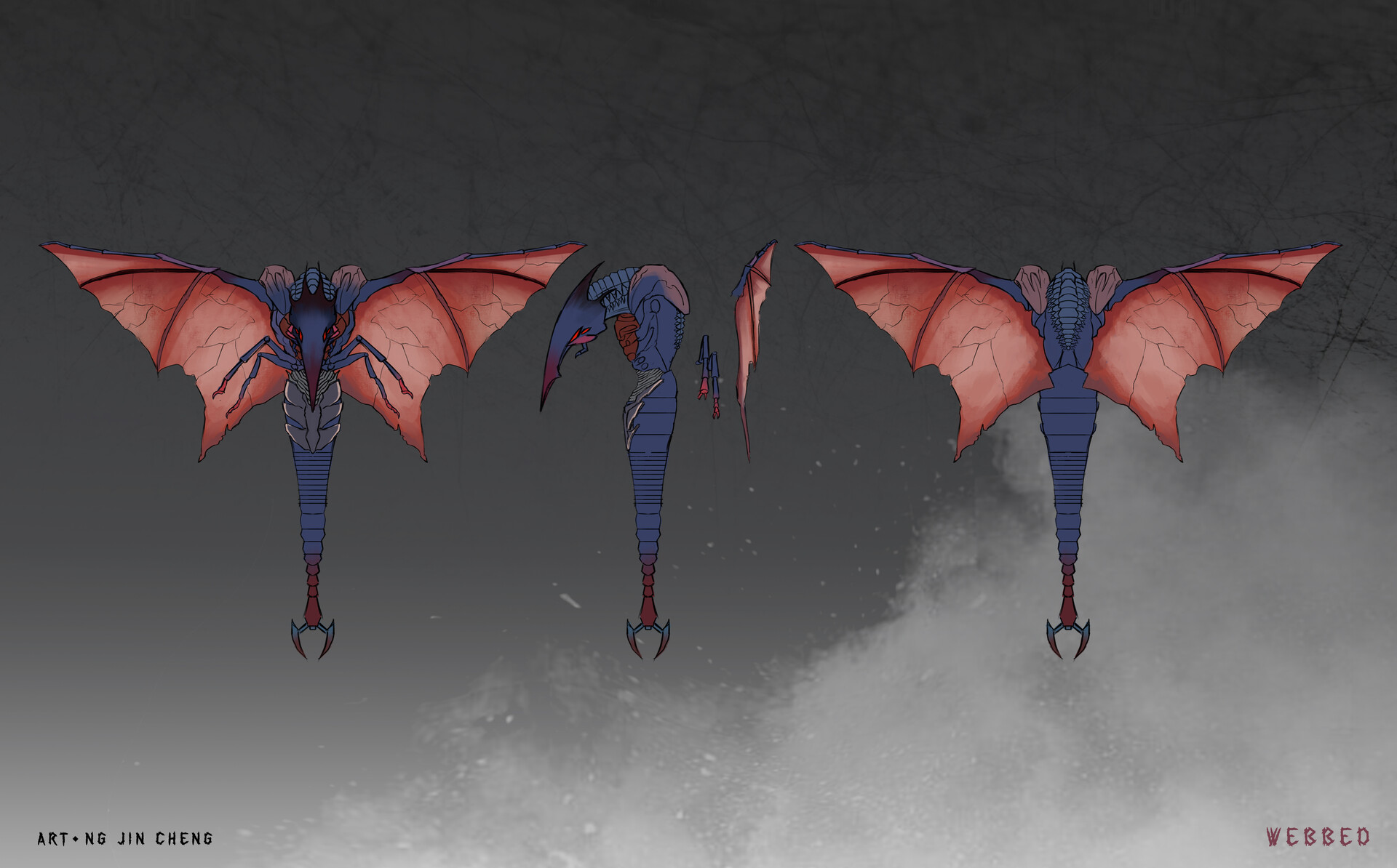 Ng Jin Cheng - WEBBED- Virusbeak