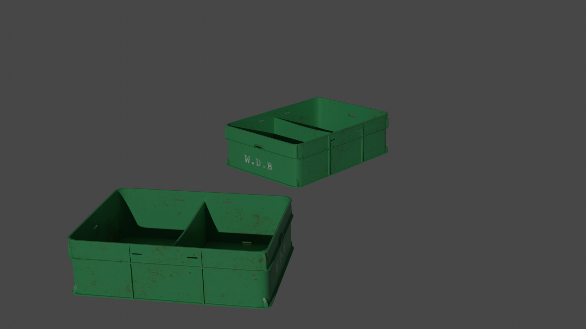 ArtStation - Plastic Crate