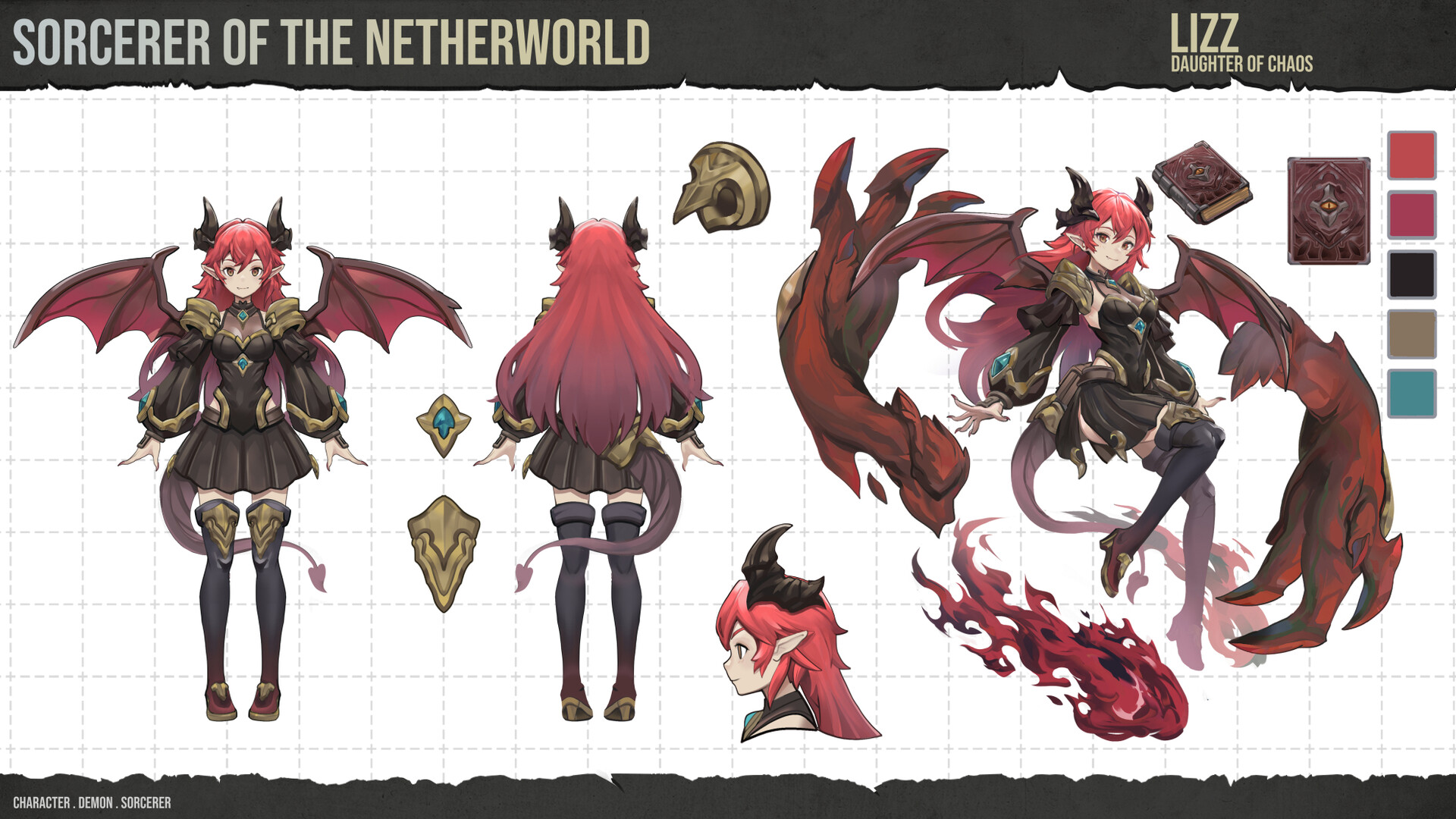 ArtStation - Lizz Daughter of Chaos