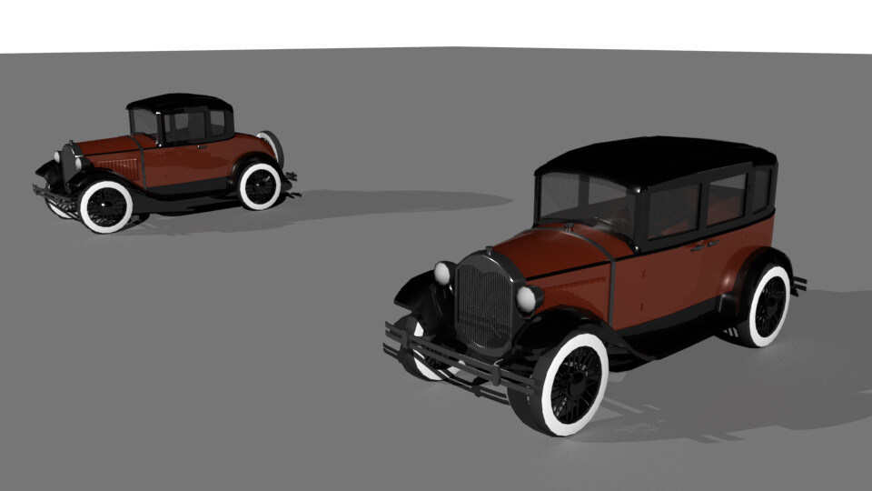 ArtStation - Ford Model A