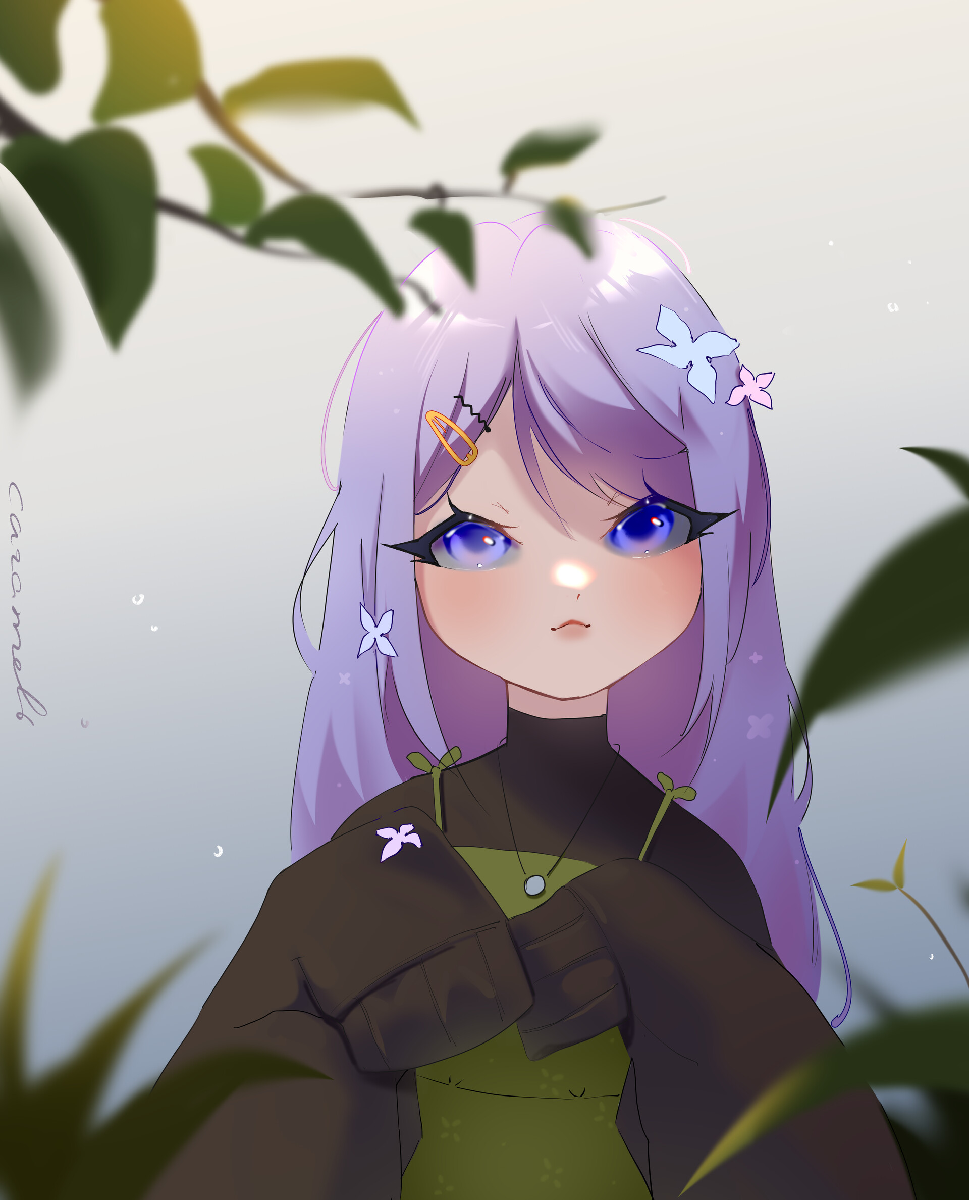 ArtStation - Hydrangea humanization