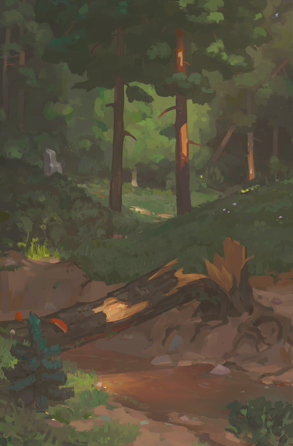 ArtStation - deep forest