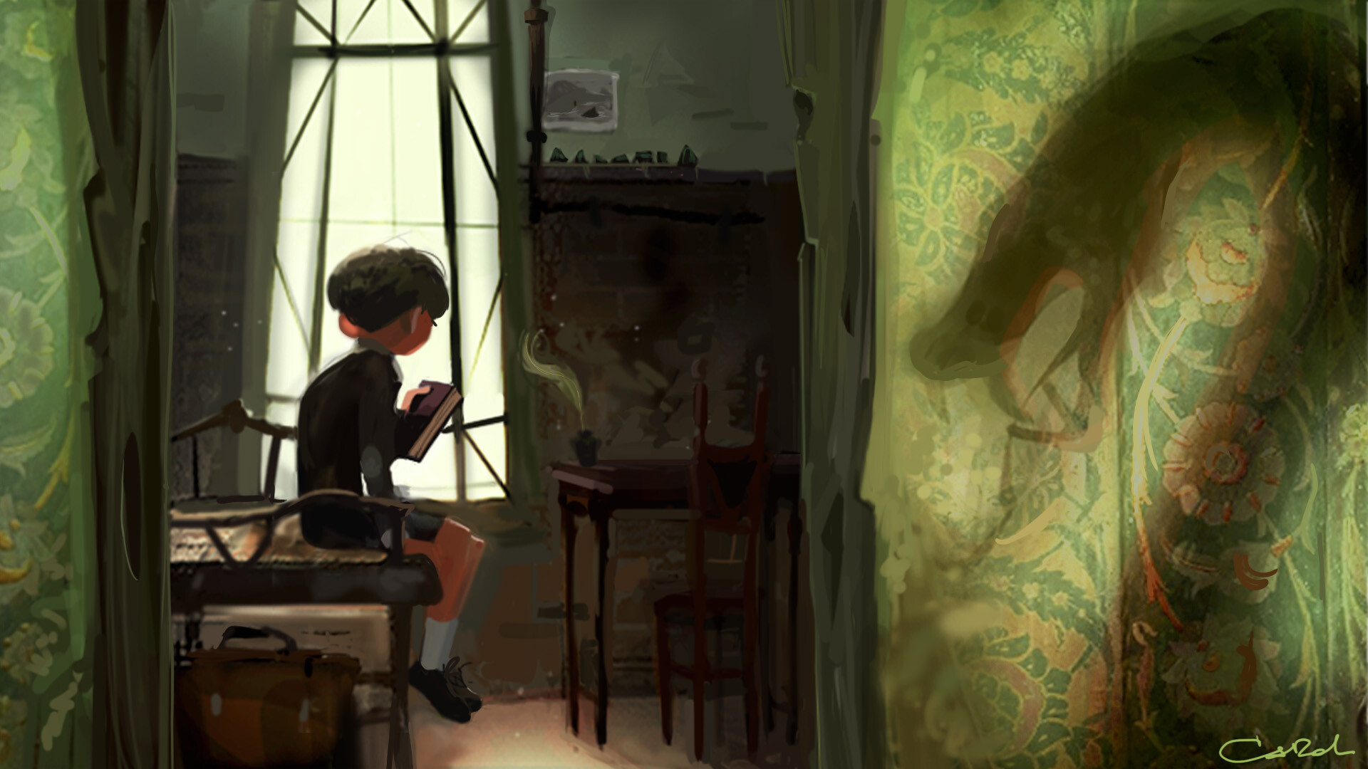 ArtStation - Tom Riddle x Fanmade story
