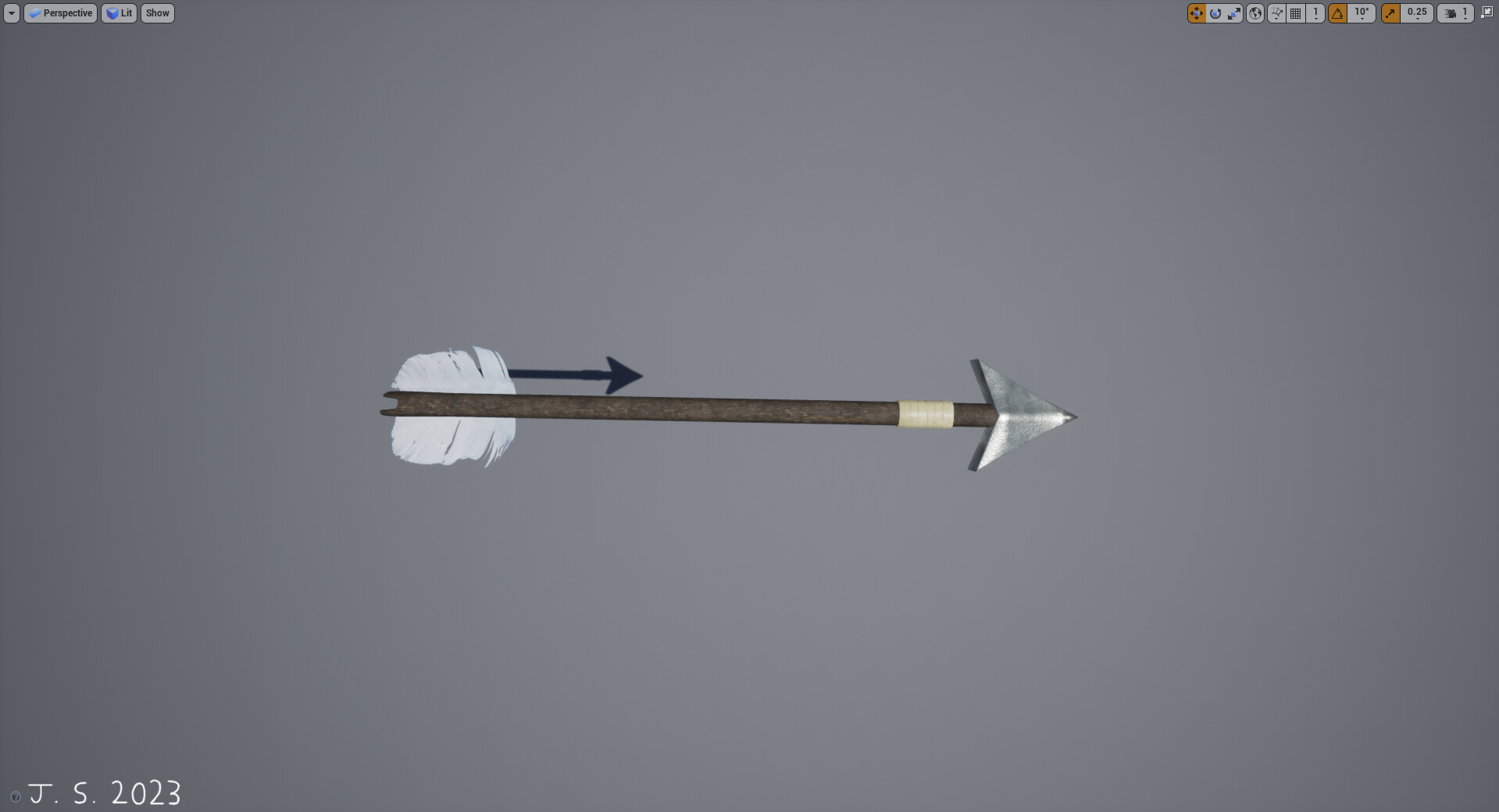 James Skinner - Bow and Arrow Assets for The Harbinger: Wild Dawn
