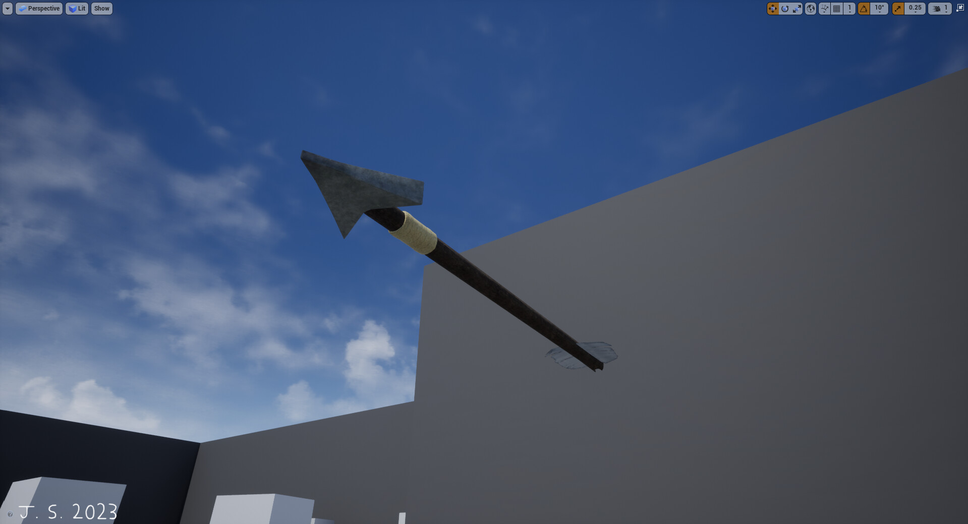 James Skinner - Bow and Arrow Assets for The Harbinger: Wild Dawn