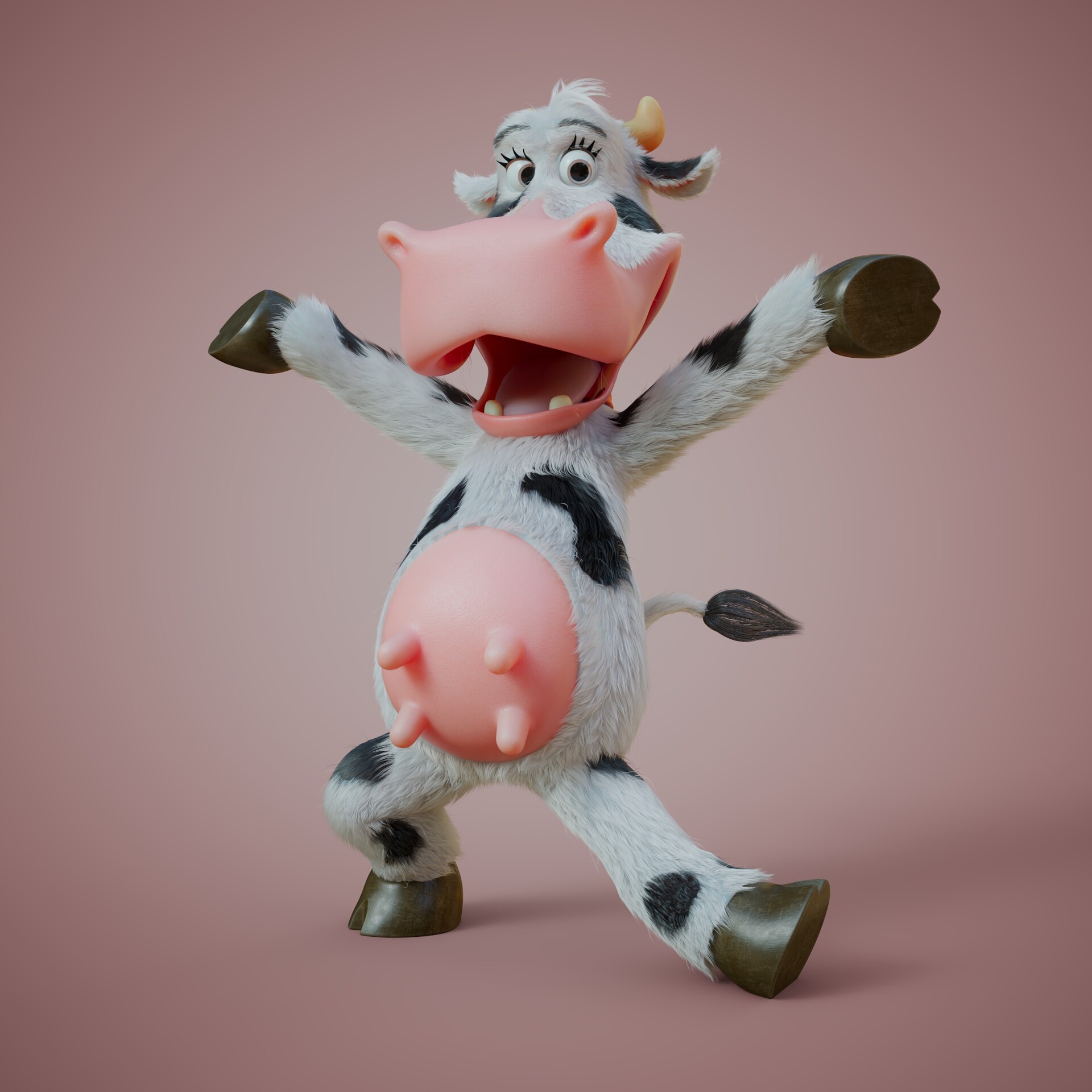 ArtStation - Danao: Durazno vs vaca