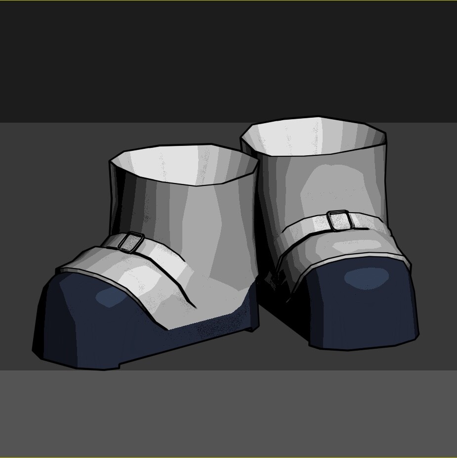 ArtStation - Lunar boots