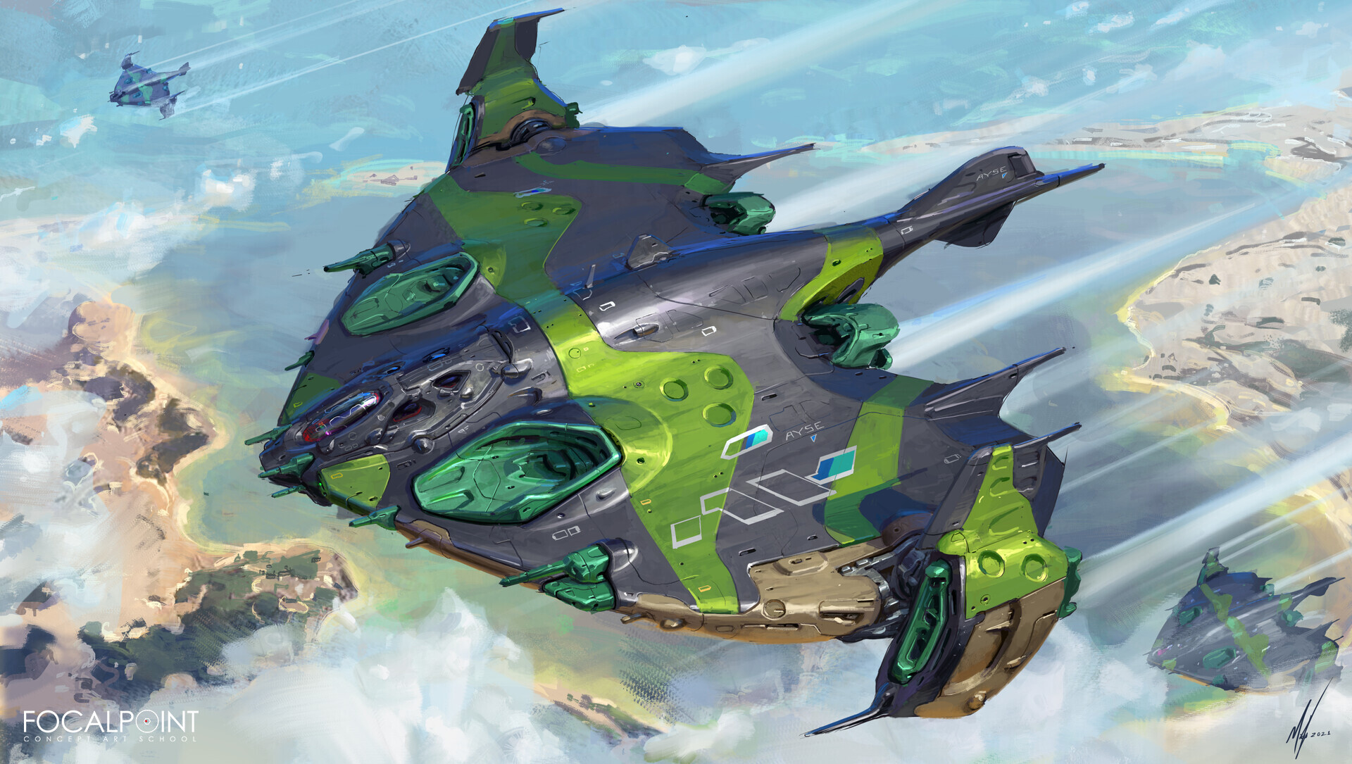 stingray recon craft, Michal Kus : r/ImaginaryAviation