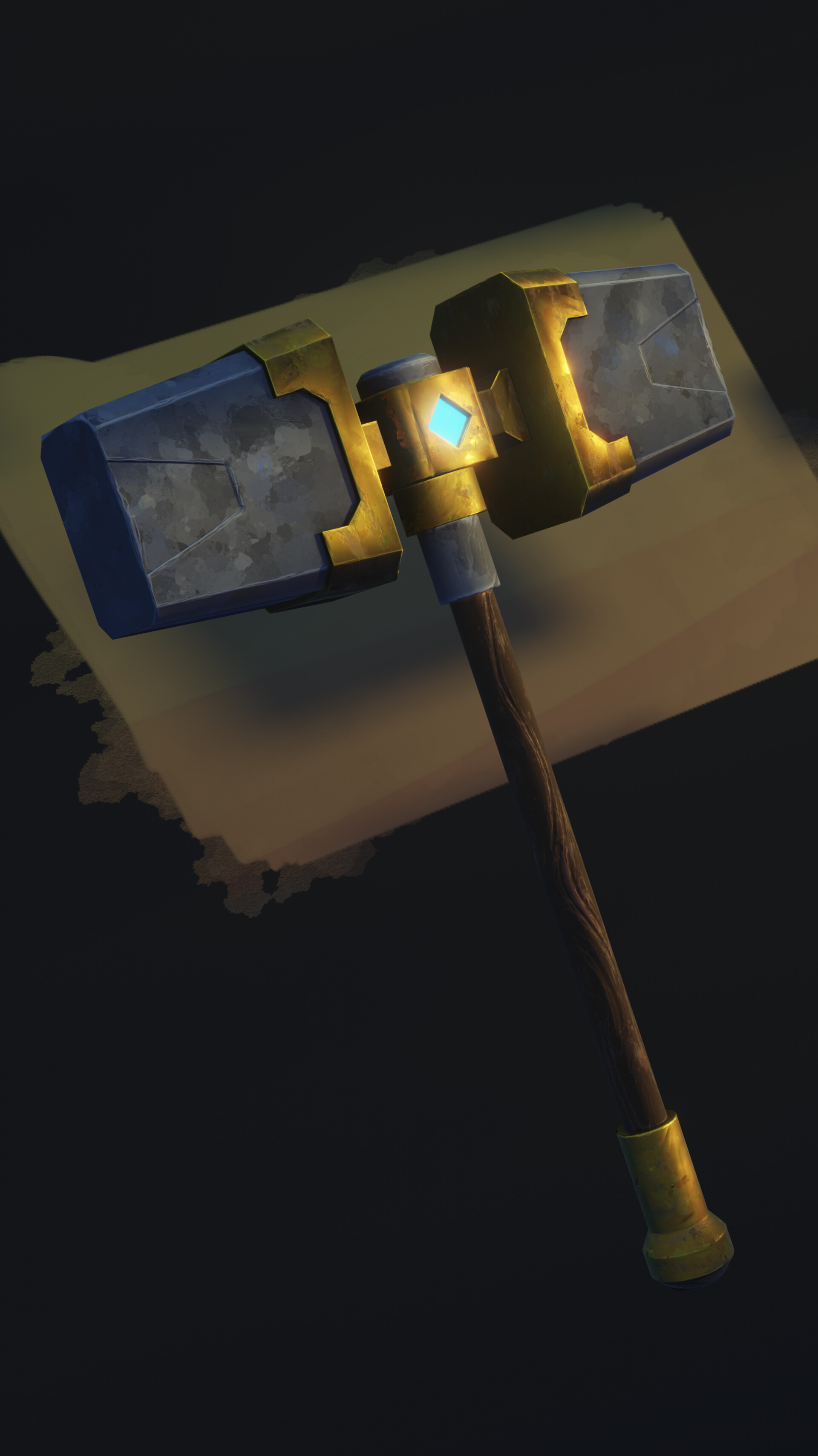 ArtStation - Stylized Hammer