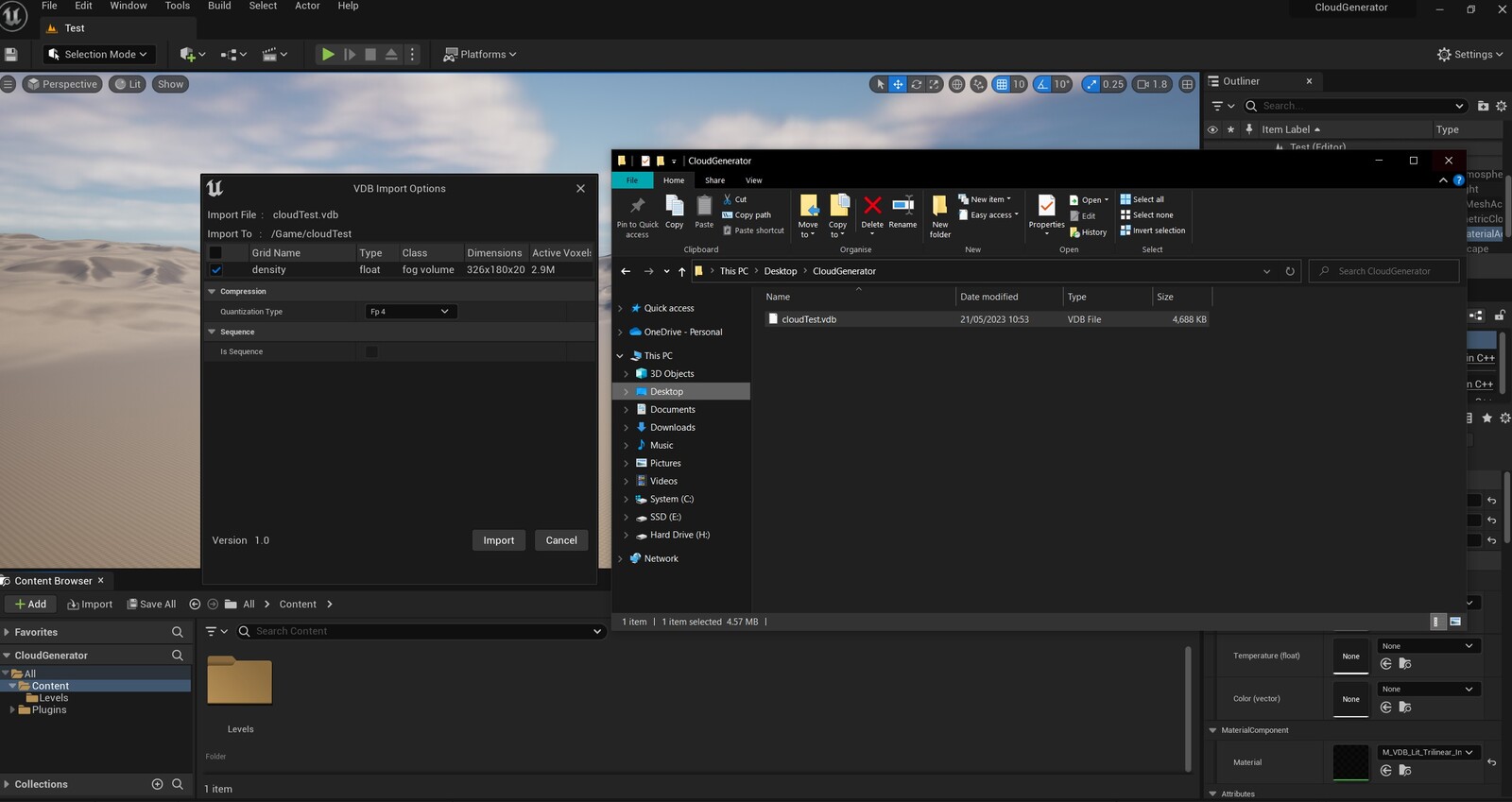 Oktawian Klosko - VDB Cloud Generator for UE5