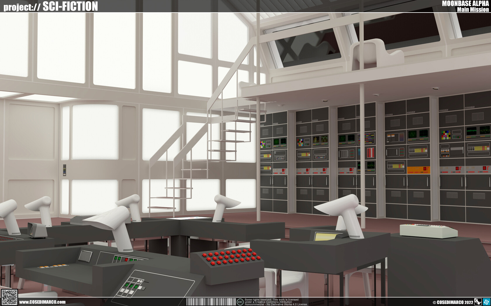 COSEDIMARCO - Space 1999 Moonbase Alpha