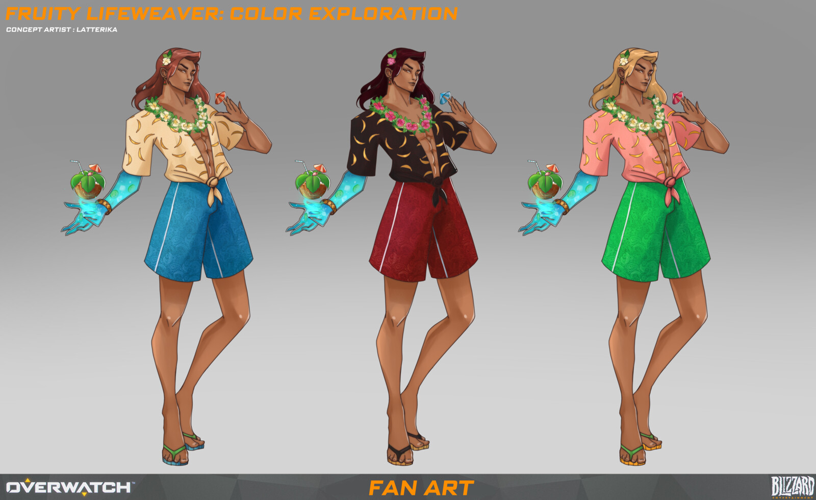 Latterika - Lifeweaver fanmade skin. Fruity