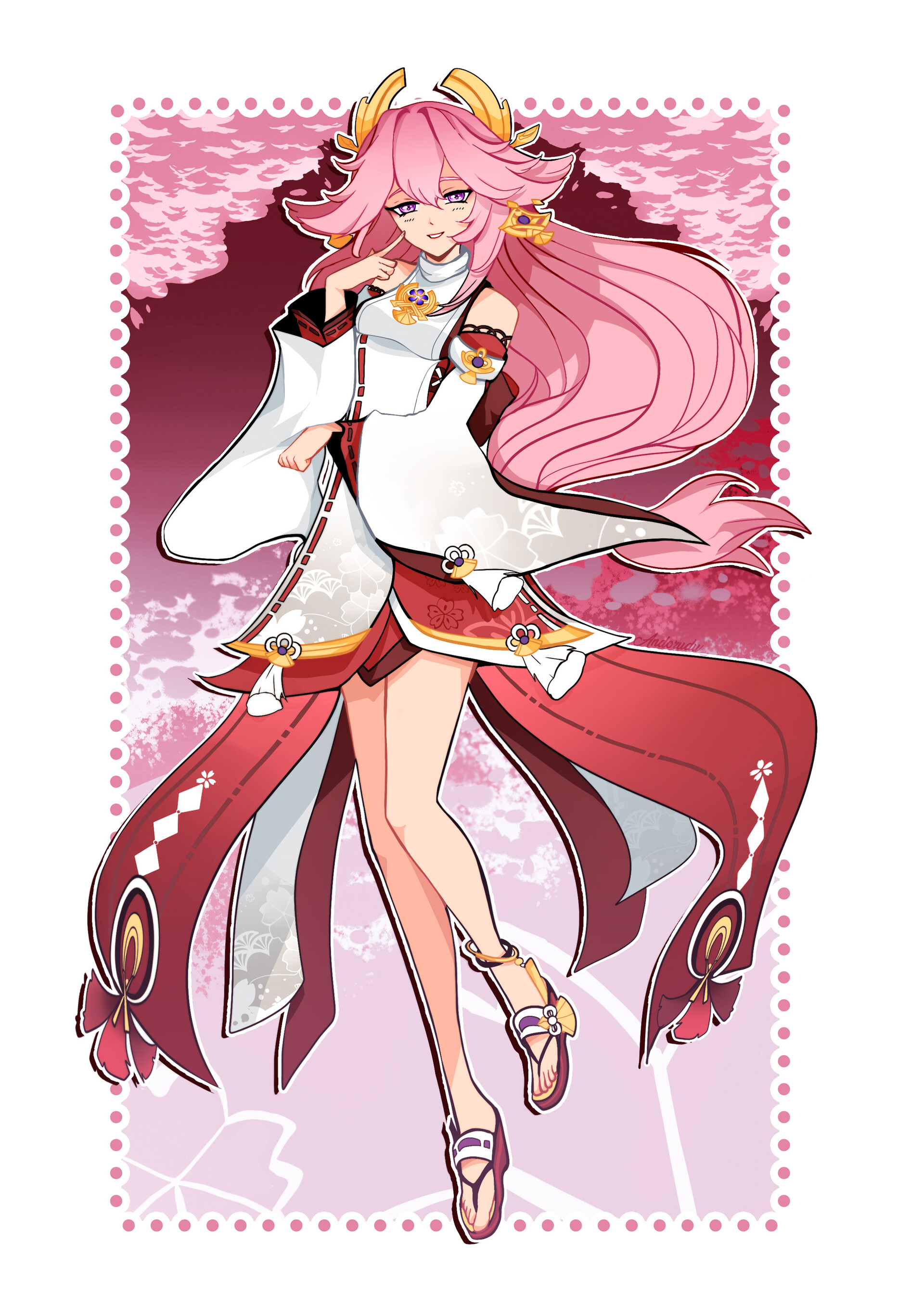 ArtStation - Yae Miko