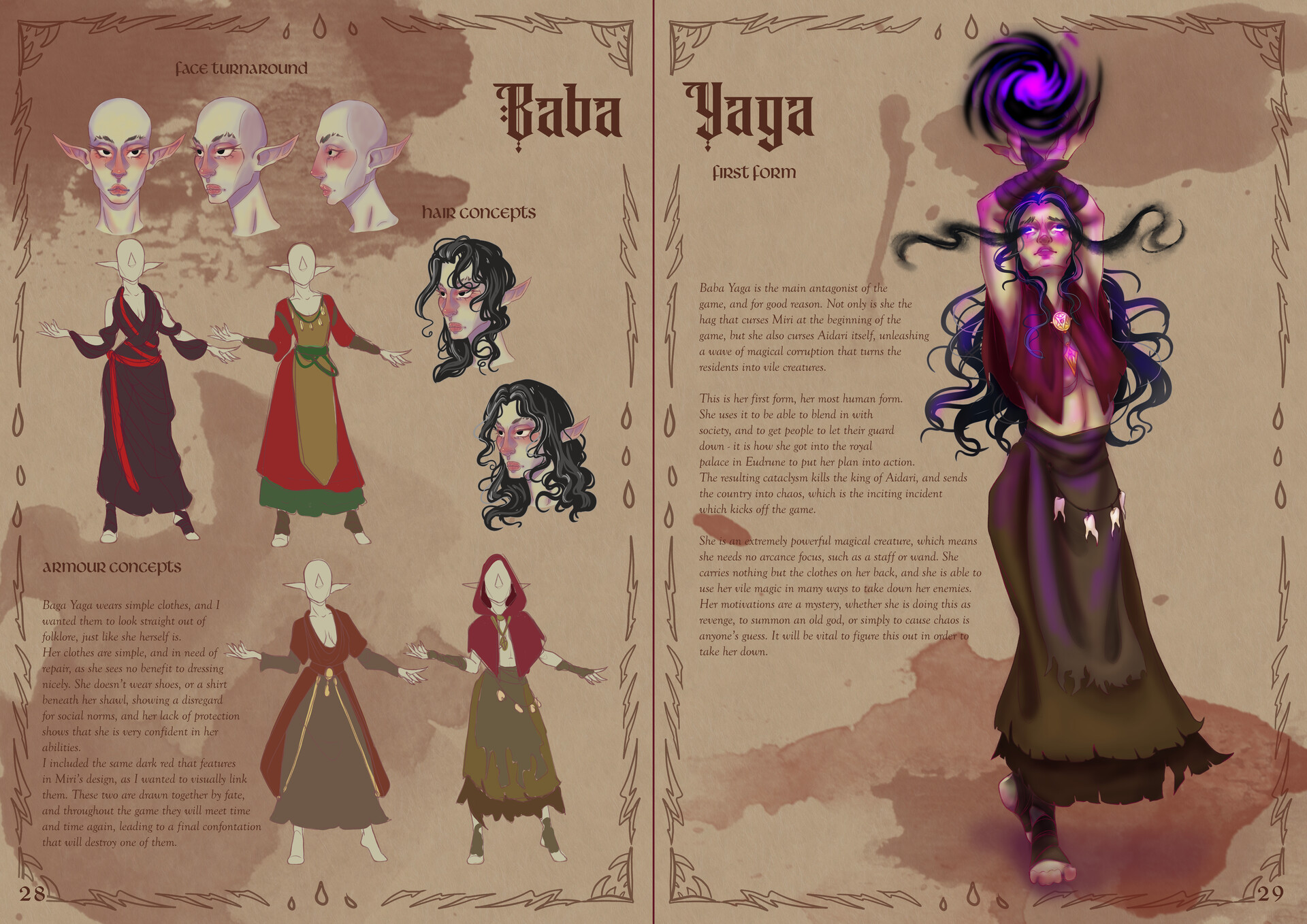 ArtStation - Baba Yaga Design