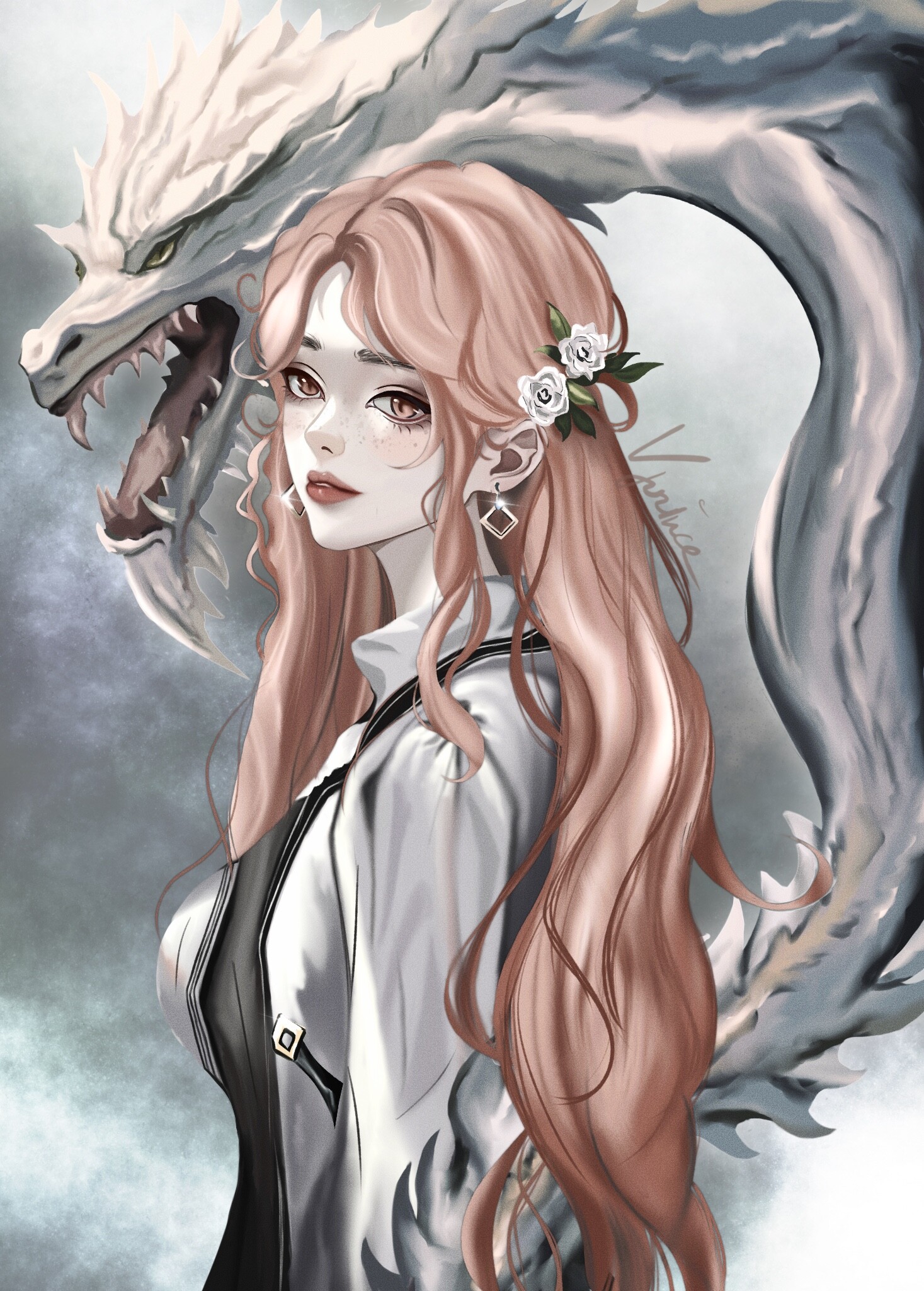 ArtStation - Dragons are snakes as well