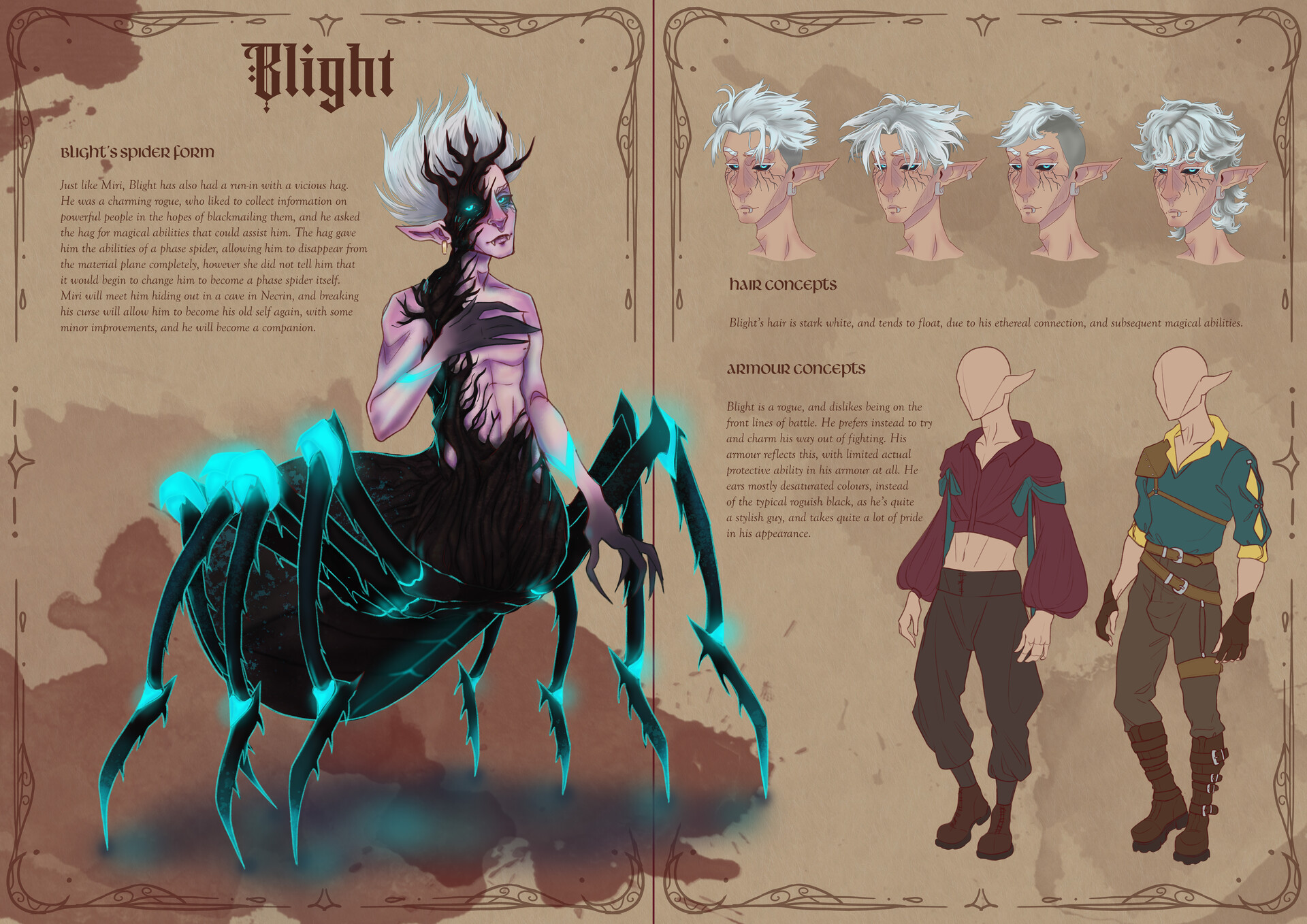 ArtStation - Blight Character Design