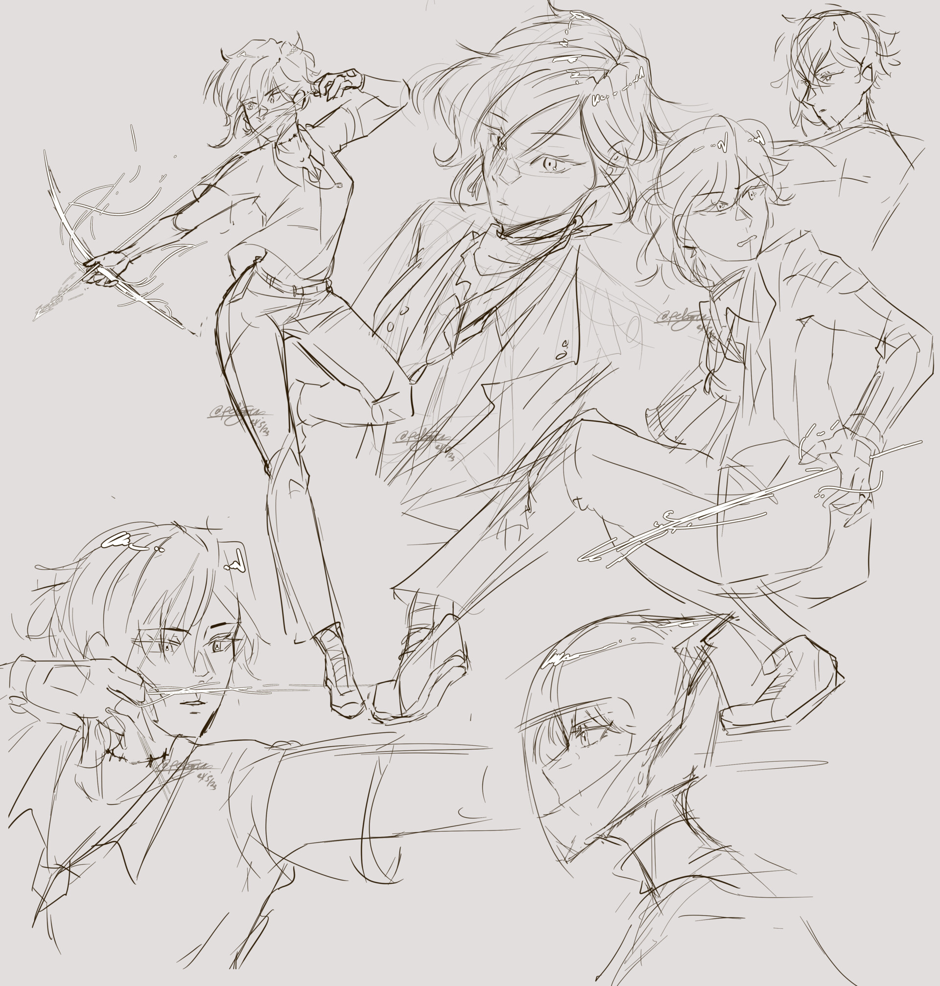 ArtStation - character spread