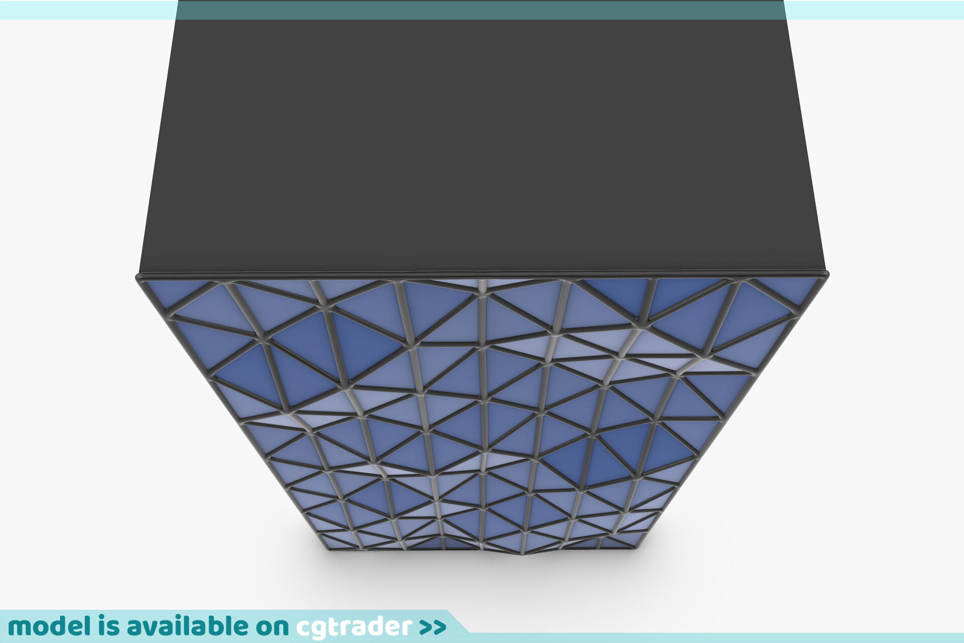 Ayman Ibrahim - Polygonal Tower Crinkled Facade (3D model)