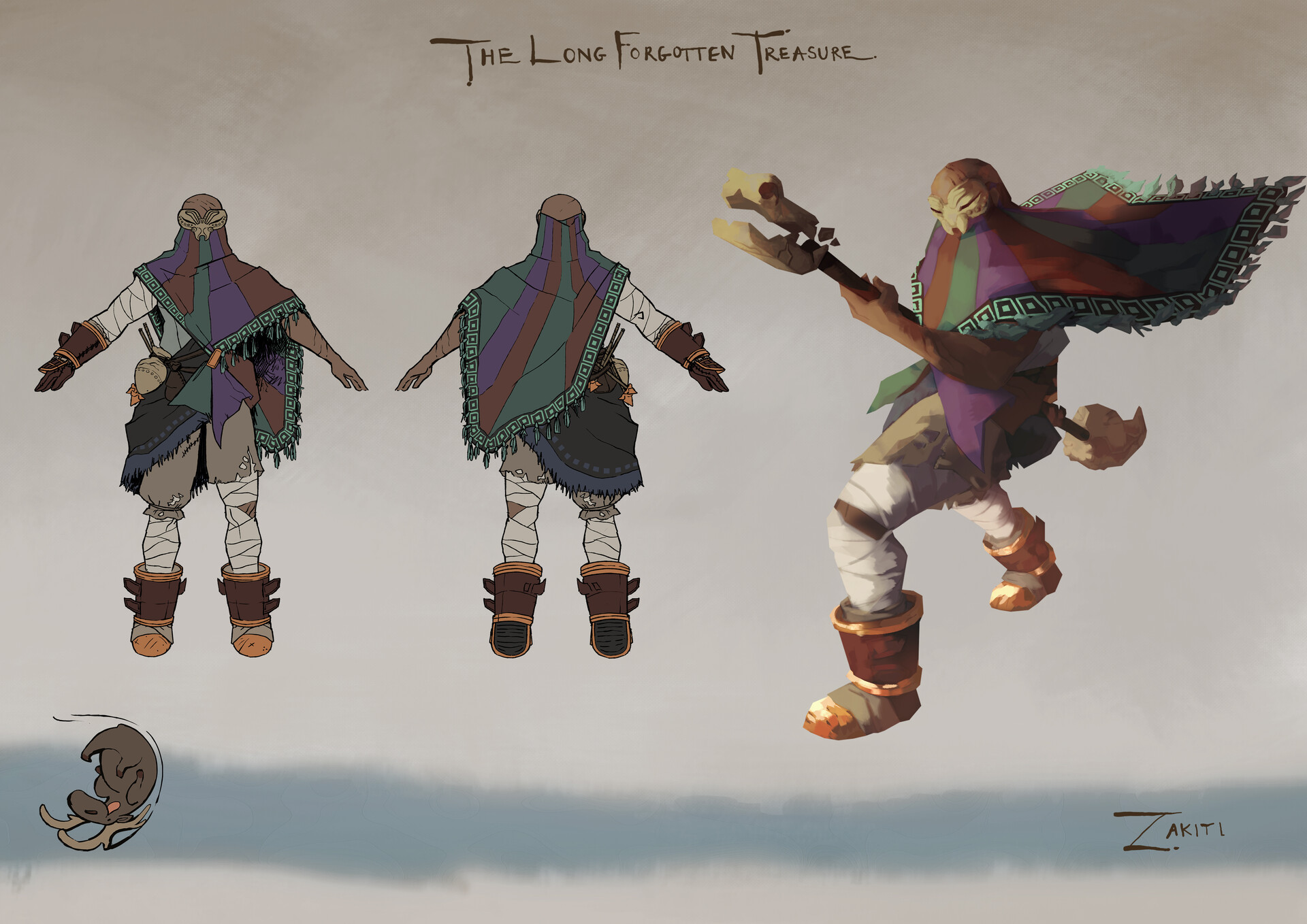 ArtStation - The Long Forgotten Treasure - Group Project