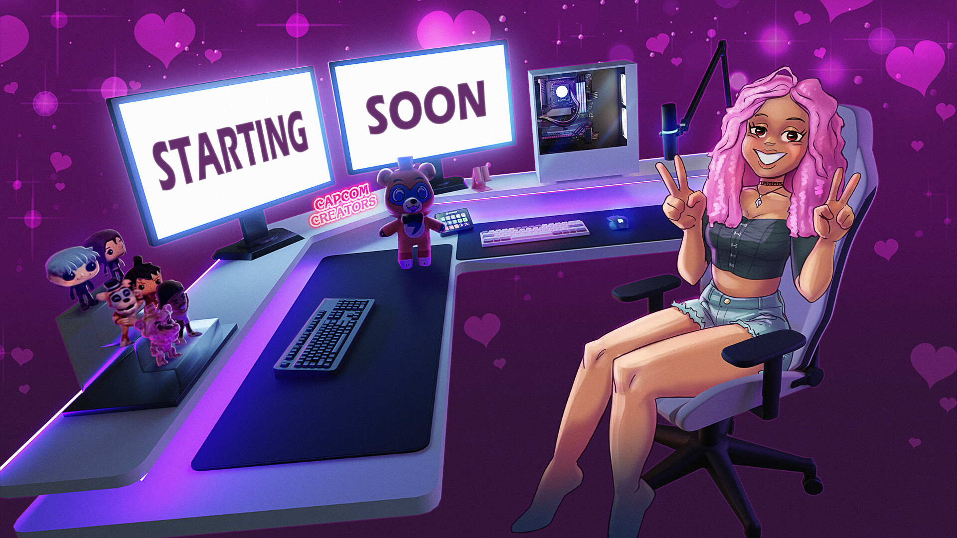 ArtStation - Twitch screens