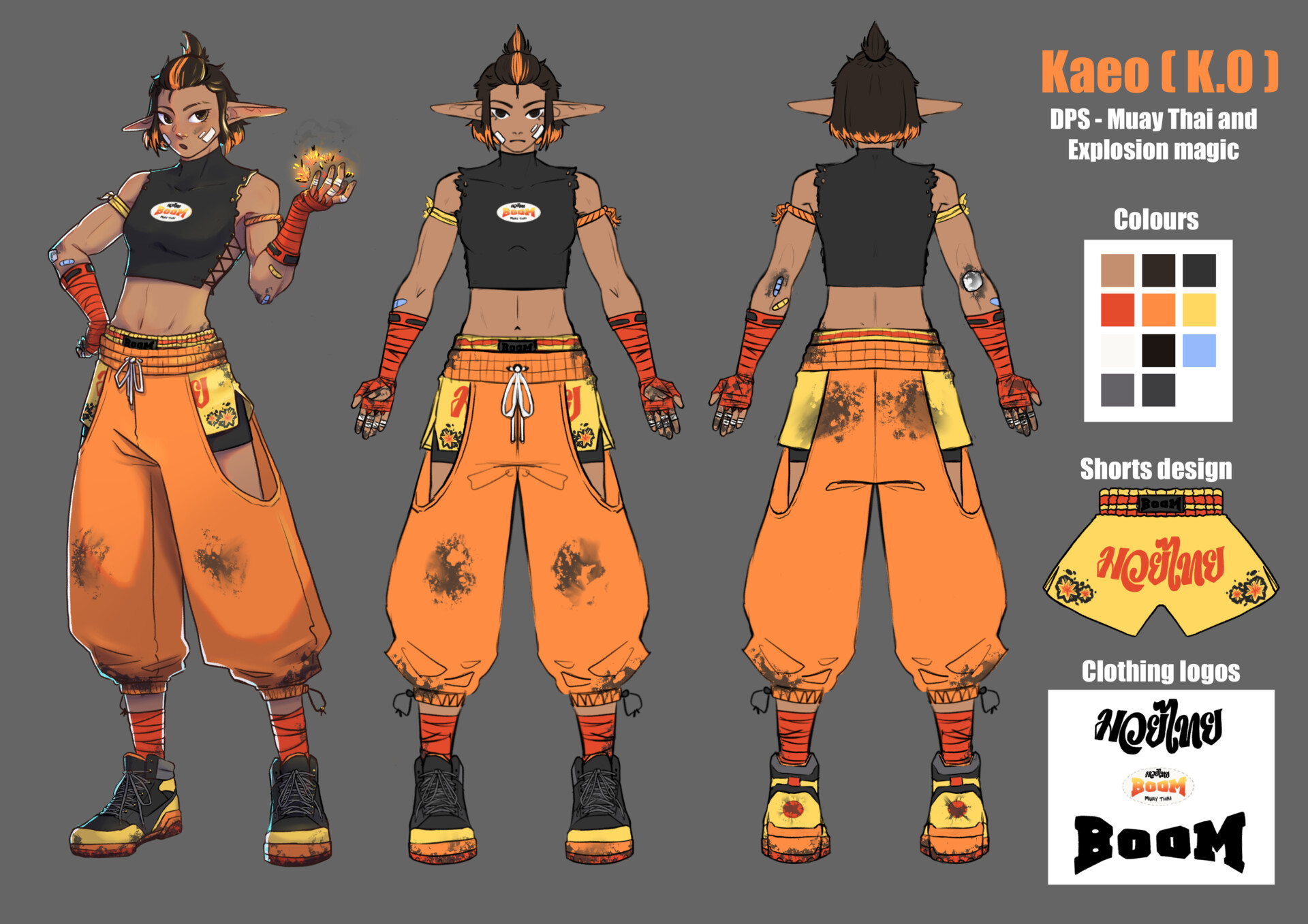 ArtStation - Fantsay-Modern Pvp Game Character concept