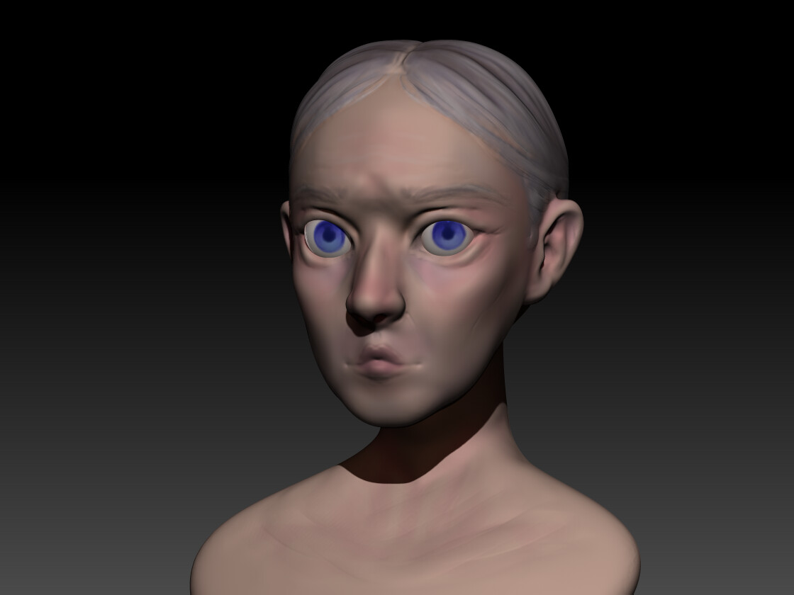 ArtStation - Older woman