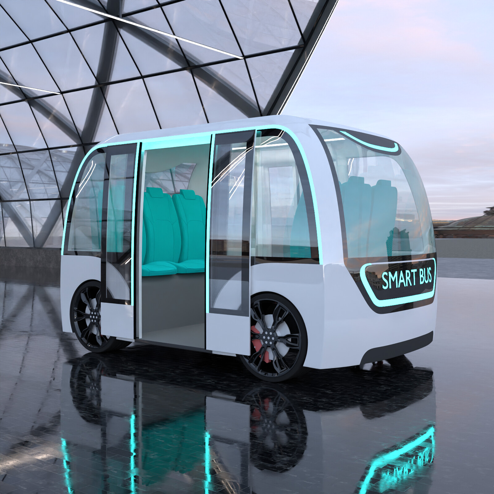 Pavel Frumert - Shuttle minibus concept