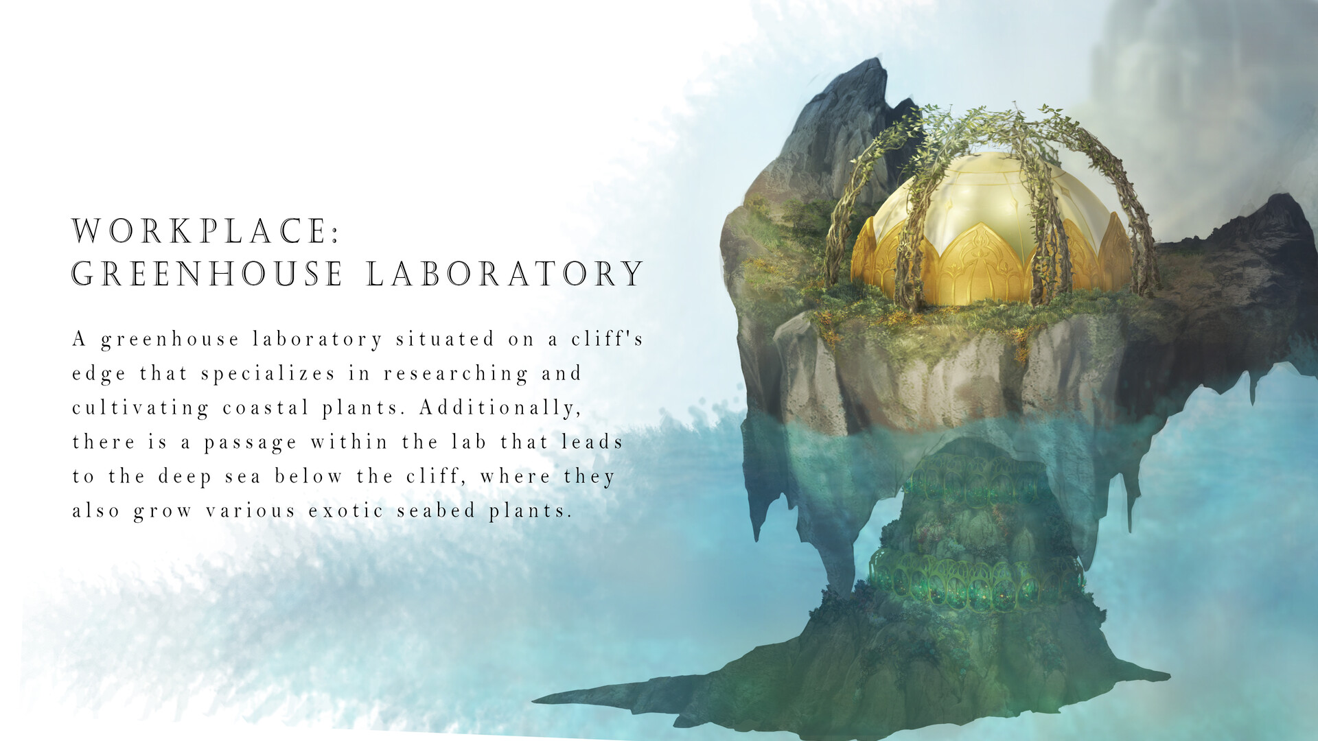 ArtStation - Environment Design : Greenhouse Laboratory