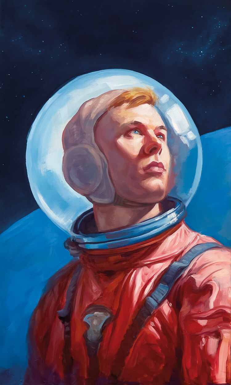 ArtStation - Searching for a brighter future - oil painting