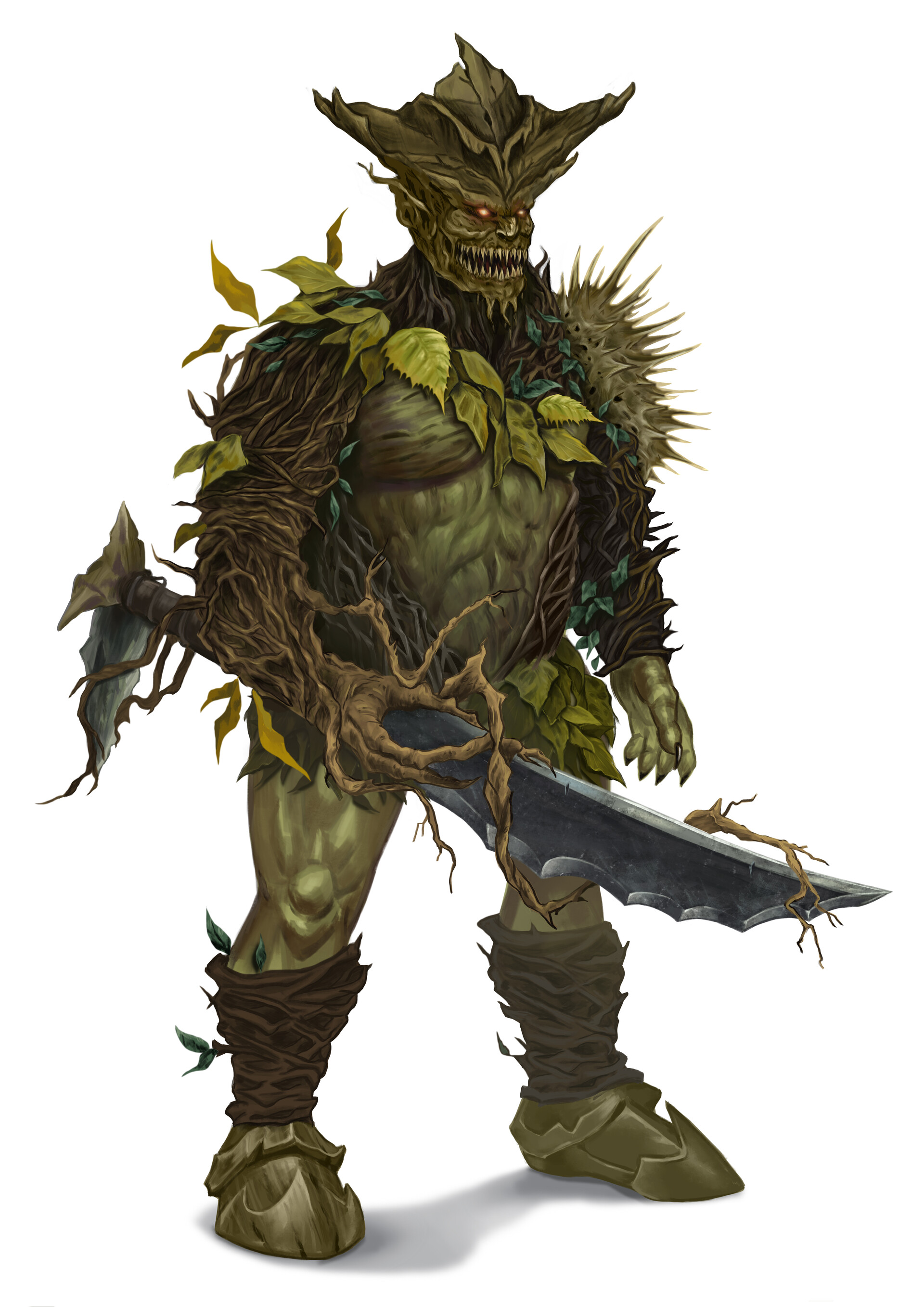 ArtStation - Plant based orc