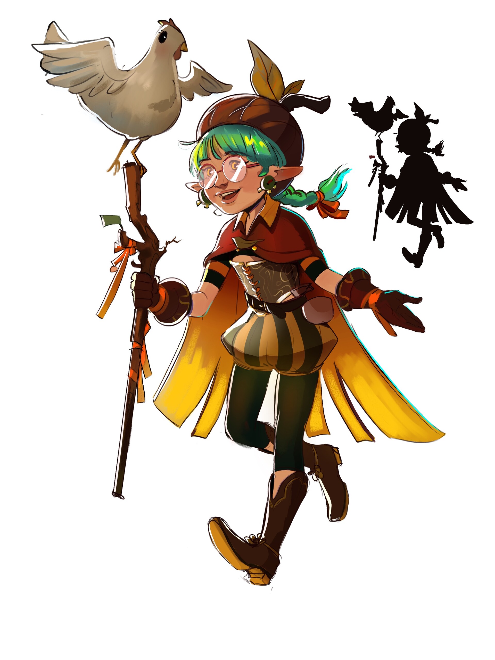 ArtStation - Chicken mage