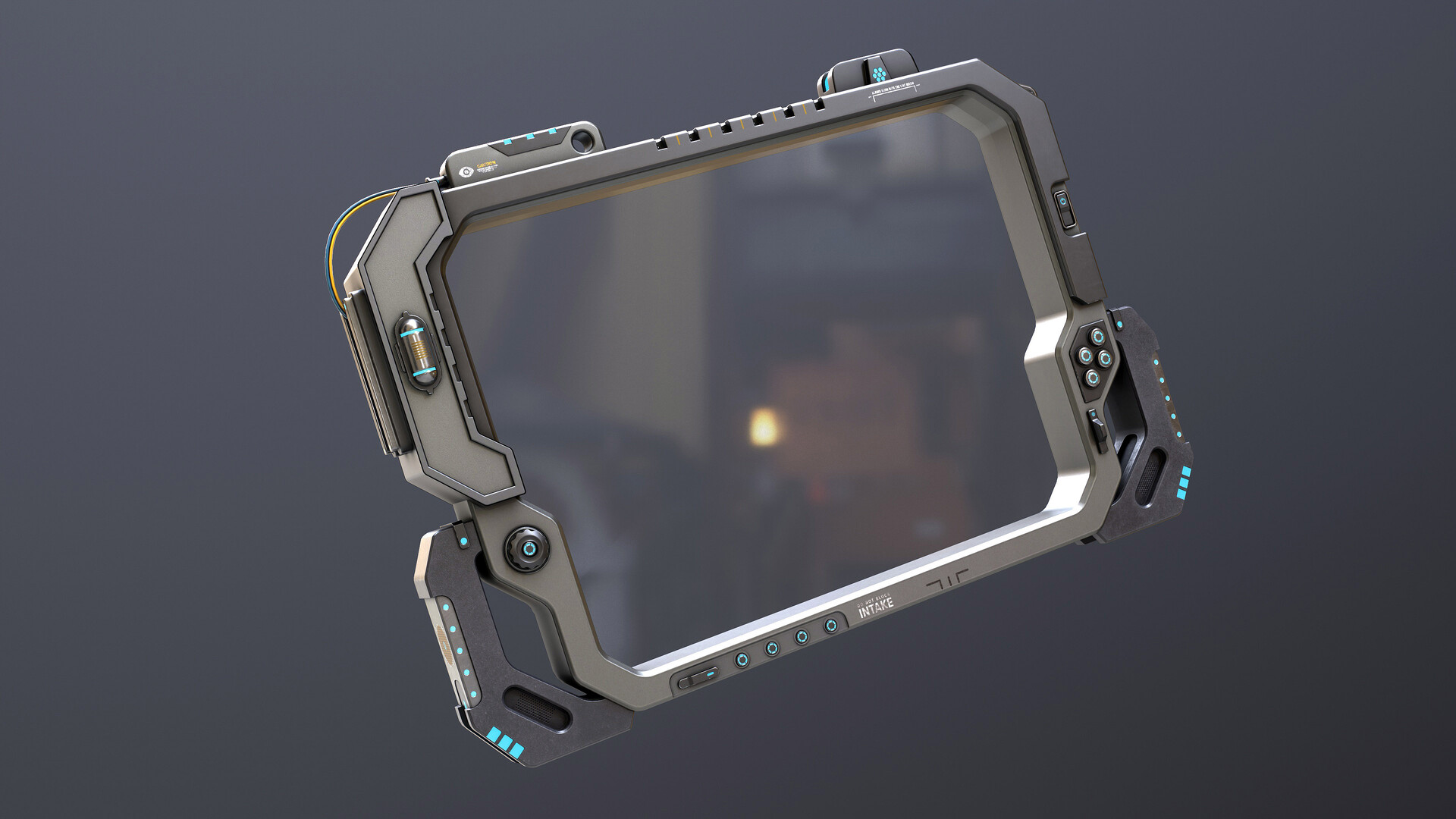 ArtStation - Sci-Fi Display 2 (Game Ready)