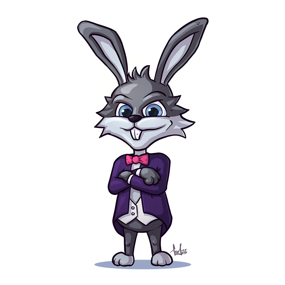 ArtStation - Gambling rabbit