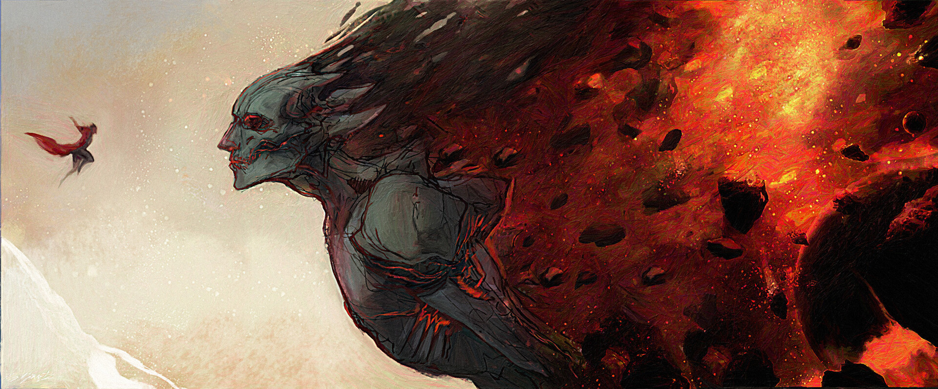 ArtStation - Dormammu Concept for Dr. Strange