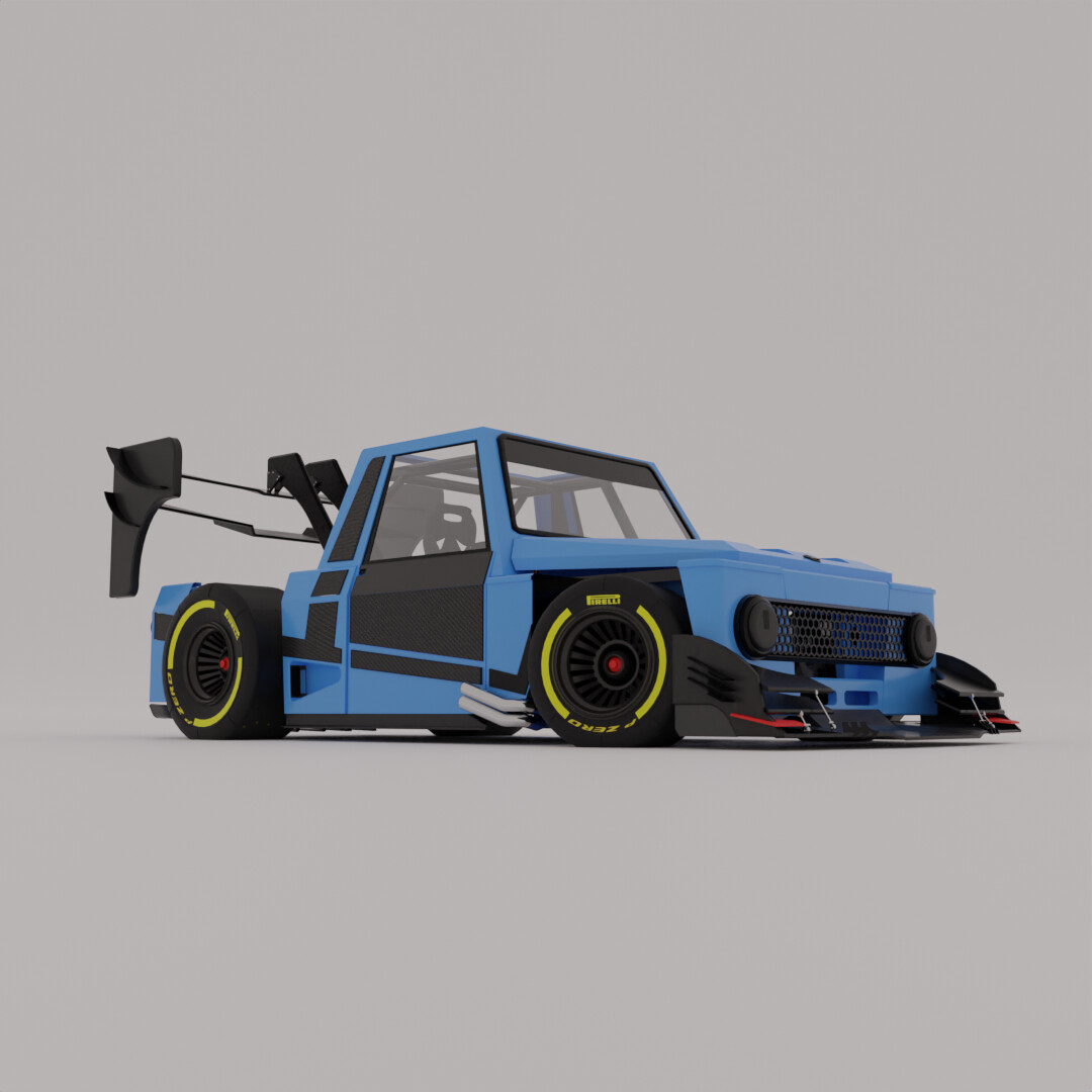 ArtStation - Opel Indio Pikes Peak Edition