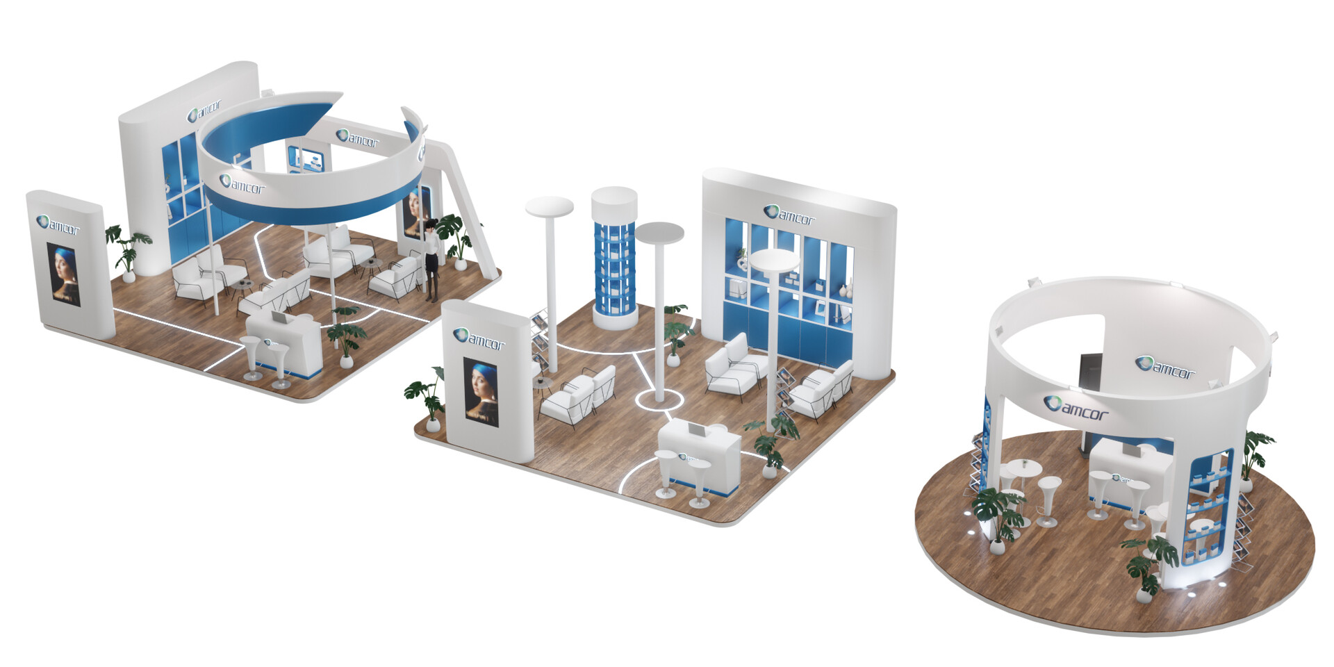 ArtStation - Amcor Booth Variants